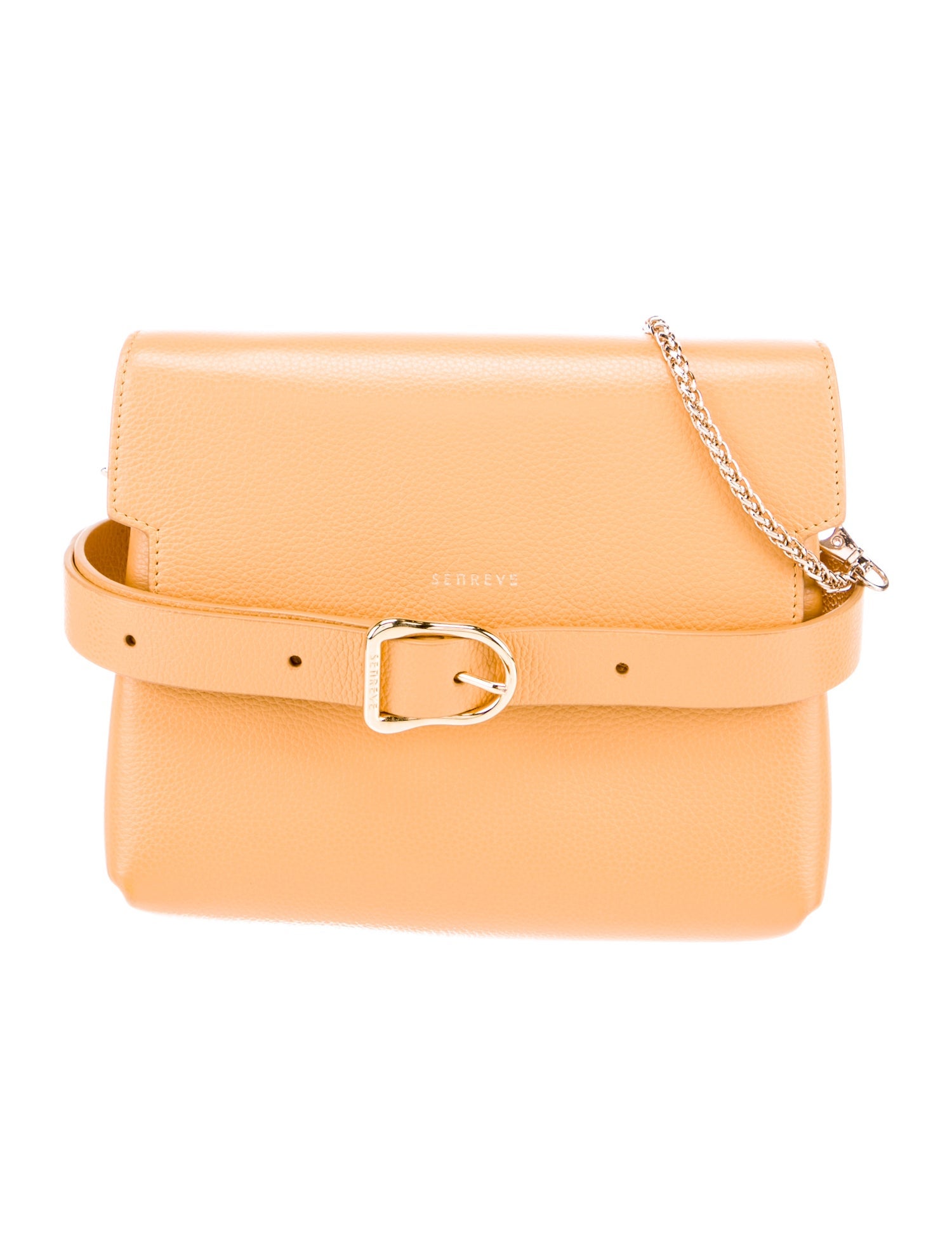 Senreve Leather Crossbody Bag - Yellow Crossbody Bags, Handbags ...