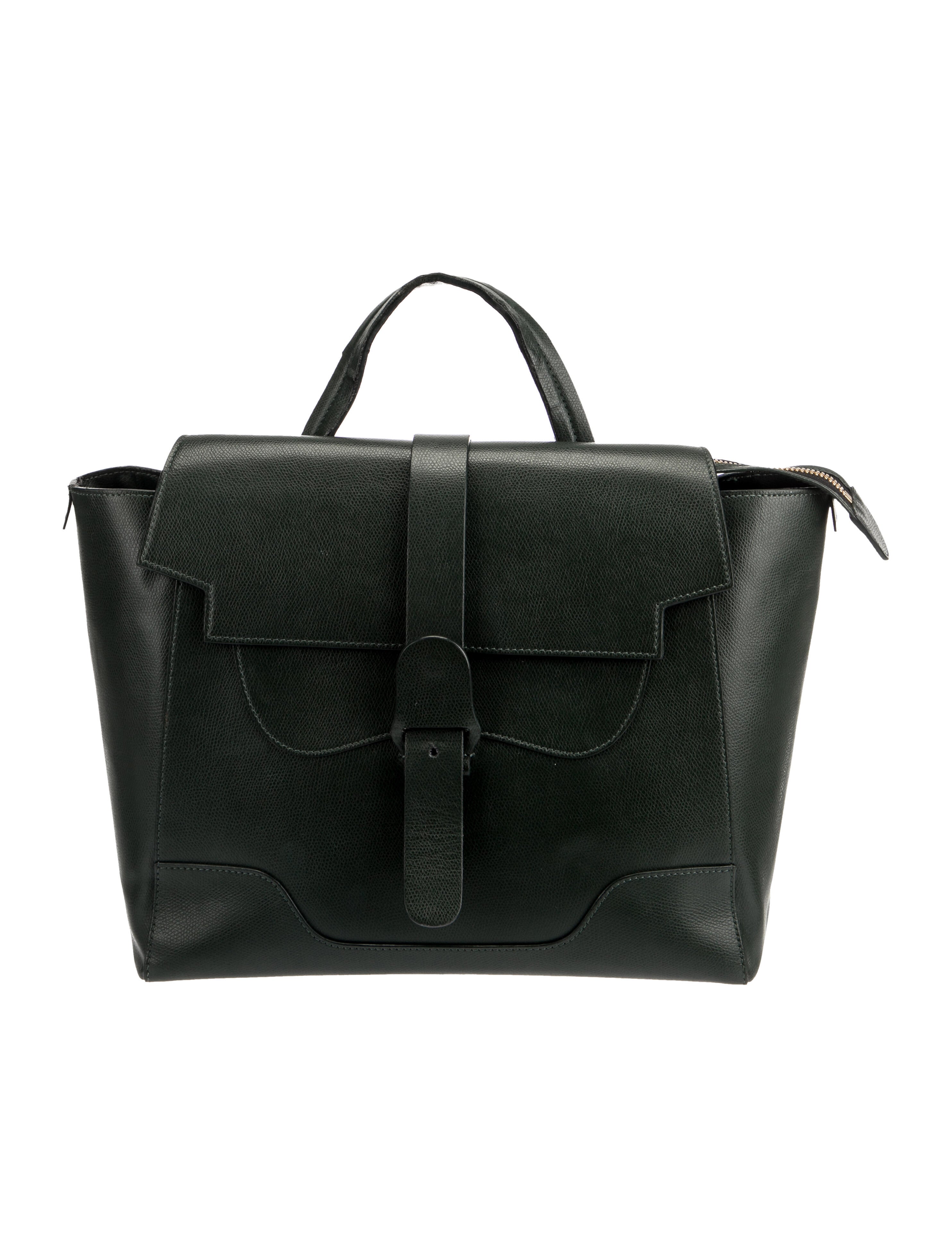 Senreve Leather Convertible Shoulder Bag - Green Shoulder Bags ...