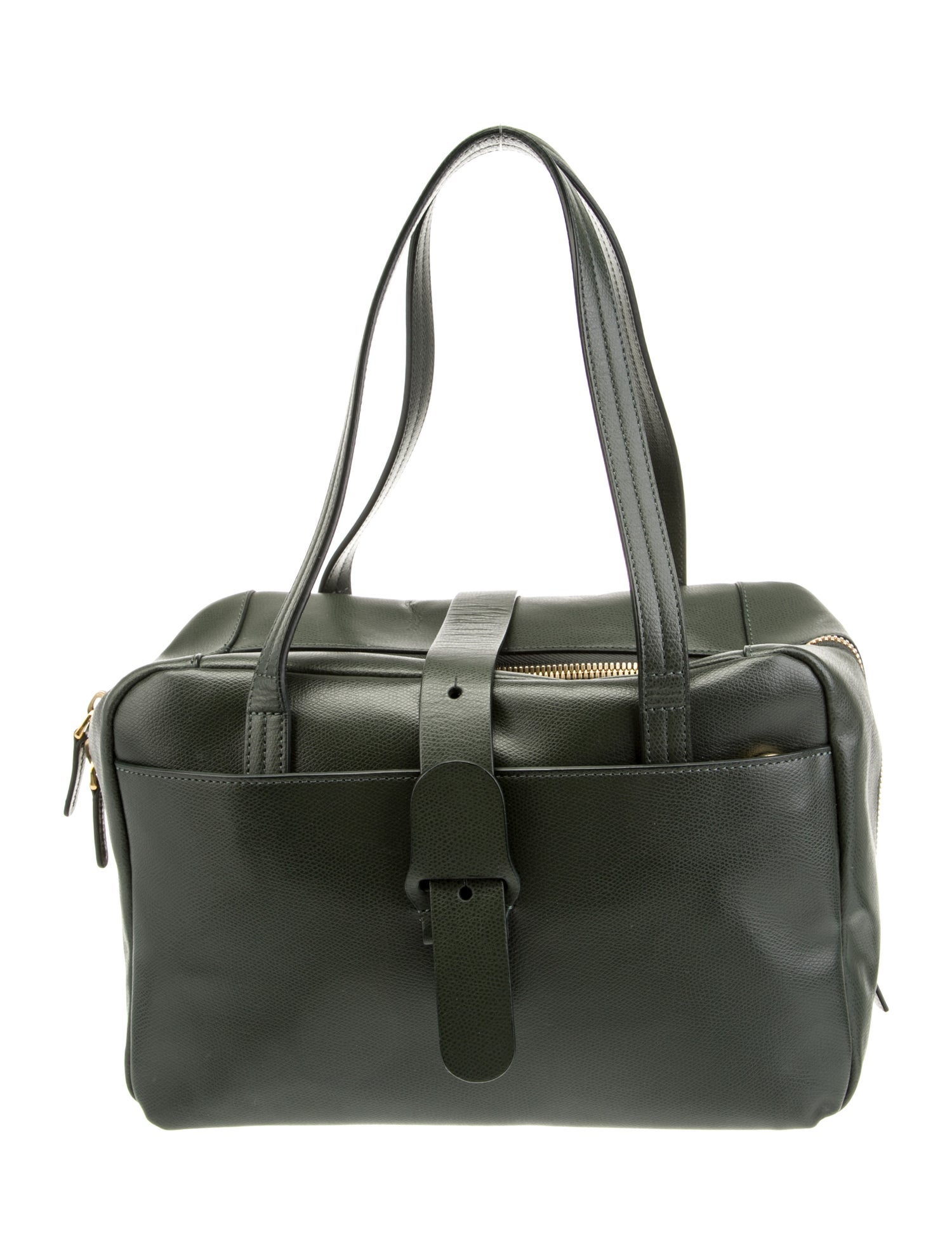 Senreve Leather Shoulder Bag - Green Shoulder Bags, Handbags ...