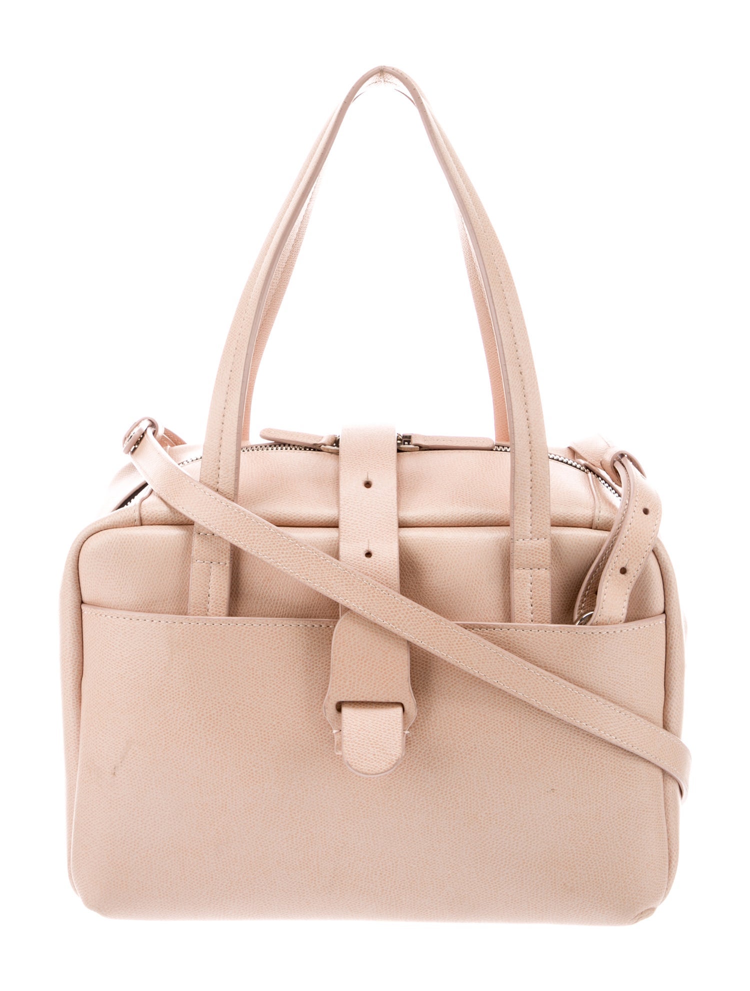 Senreve Leather Shoulder Bag - Pink Shoulder Bags, Handbags ...