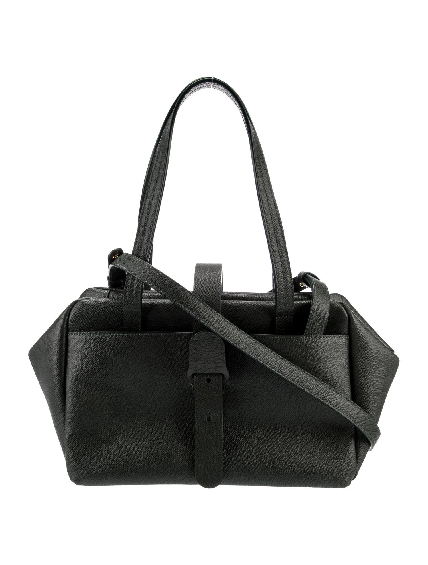 Senreve Leather Handle Bag - Green Shoulder Bags, Handbags - SENRE23455 ...