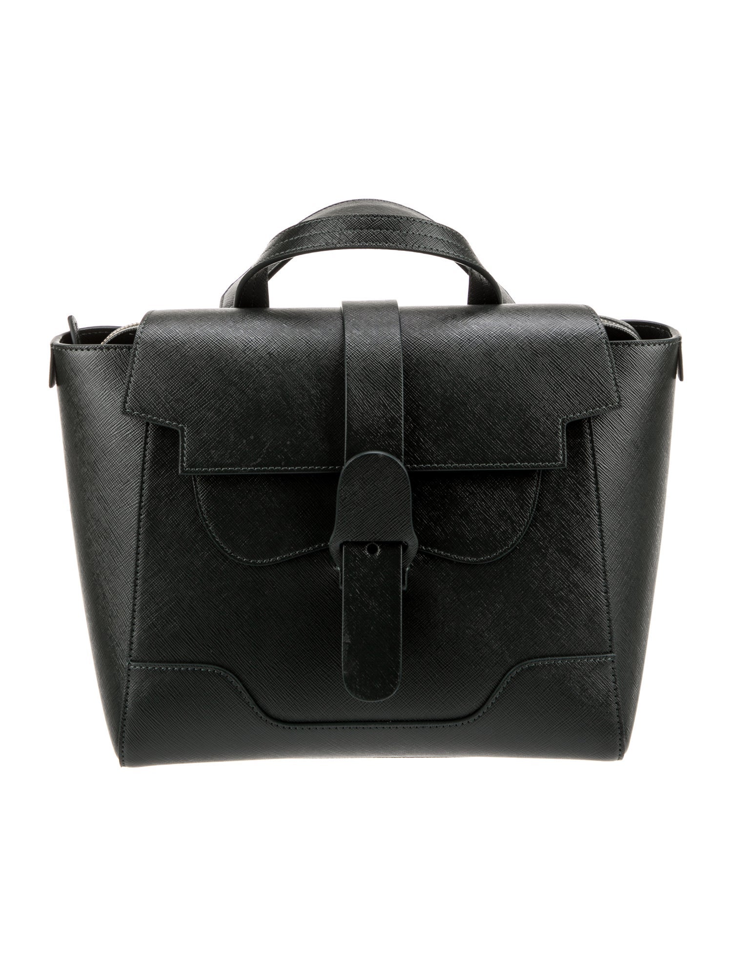 Senreve Saffiano Leather Briefcase - Green Backpacks, Handbags ...