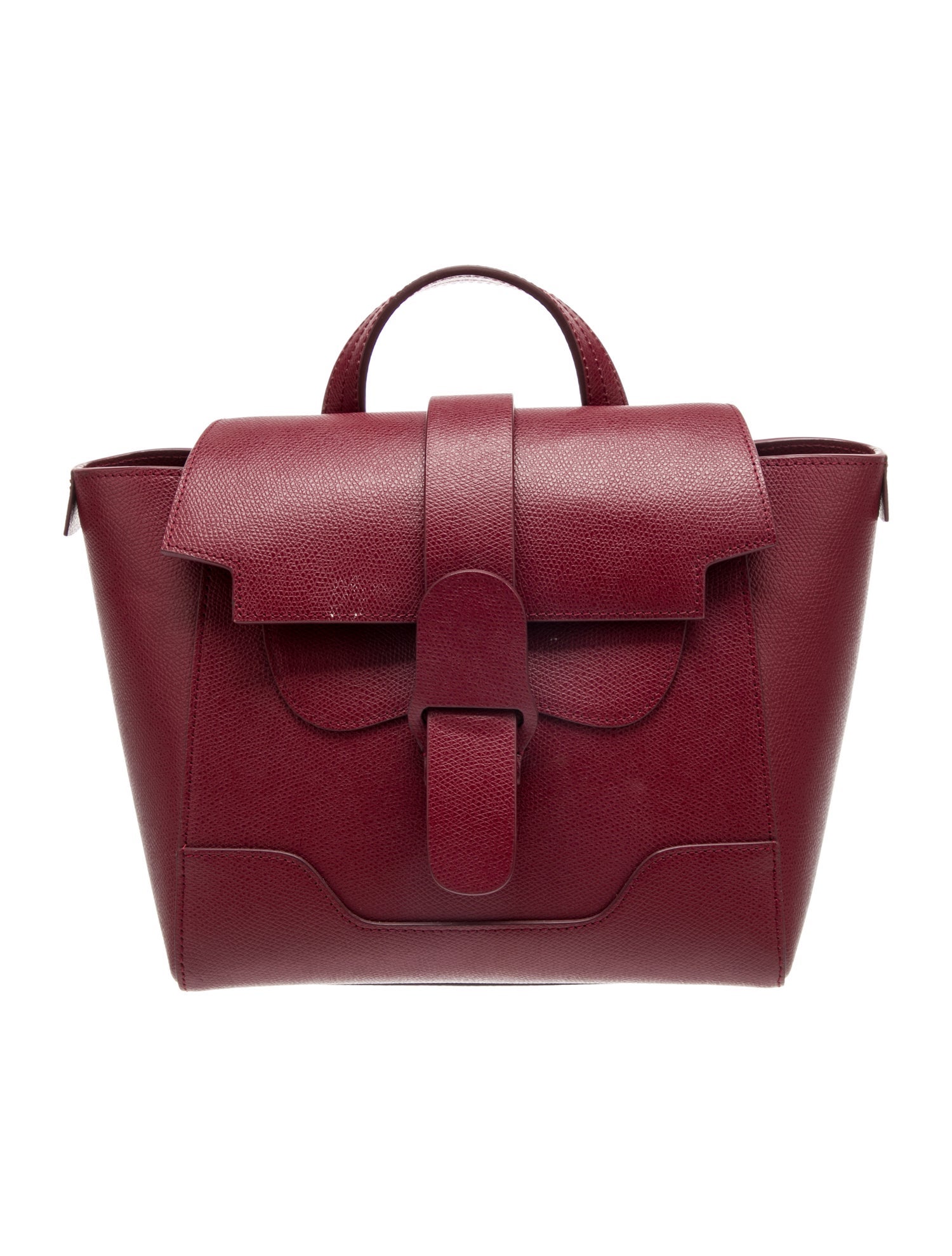 Senreve Leather Backpack - Burgundy Backpacks, Handbags - SENRE23672 ...