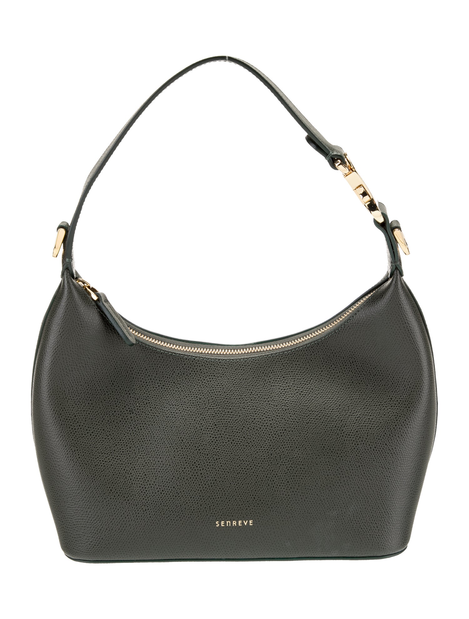 Senreve Leather Shoulder Bag - Green Shoulder Bags, Handbags ...