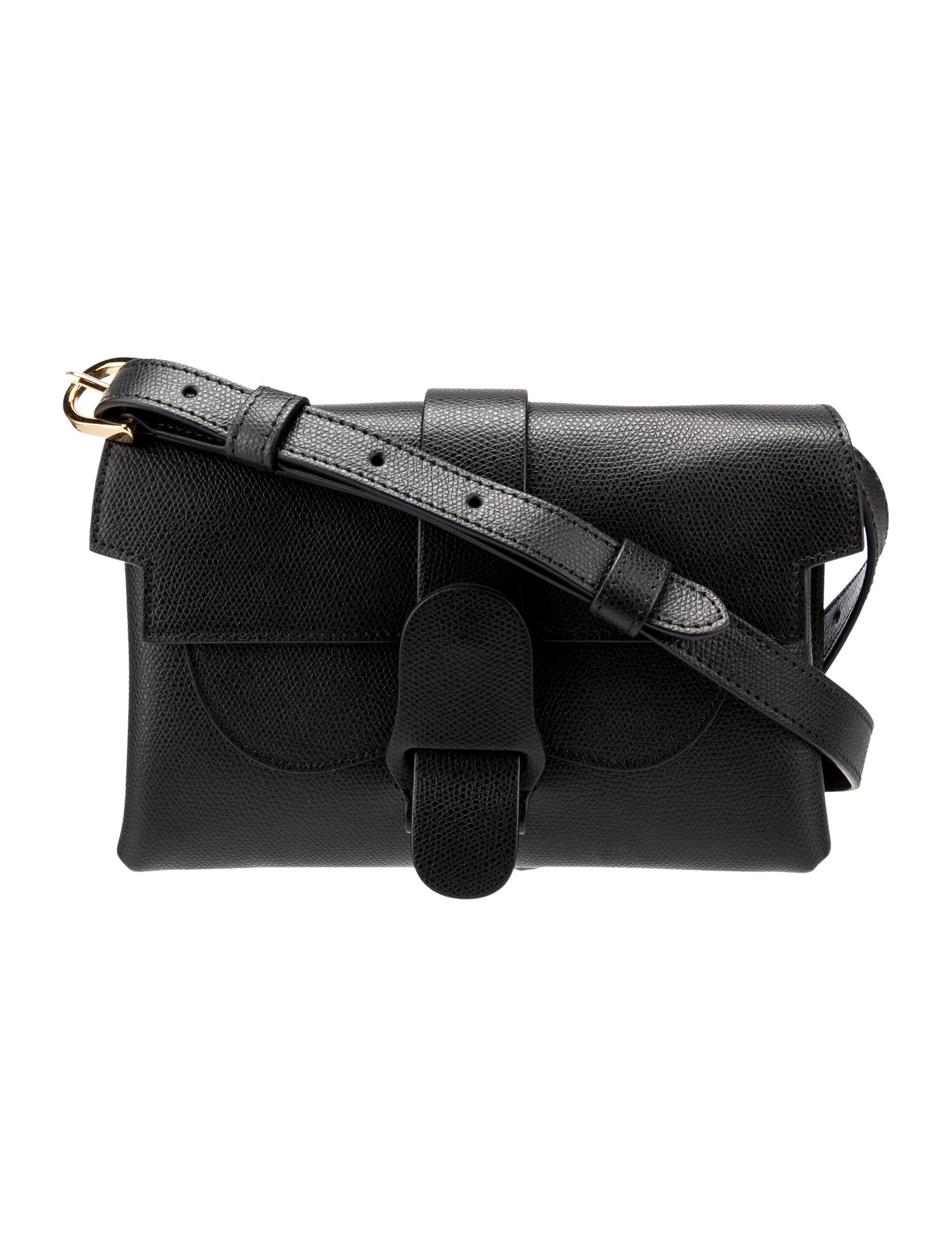 Senreve Leather Shoulder Bag - Black Shoulder Bags, Handbags ...