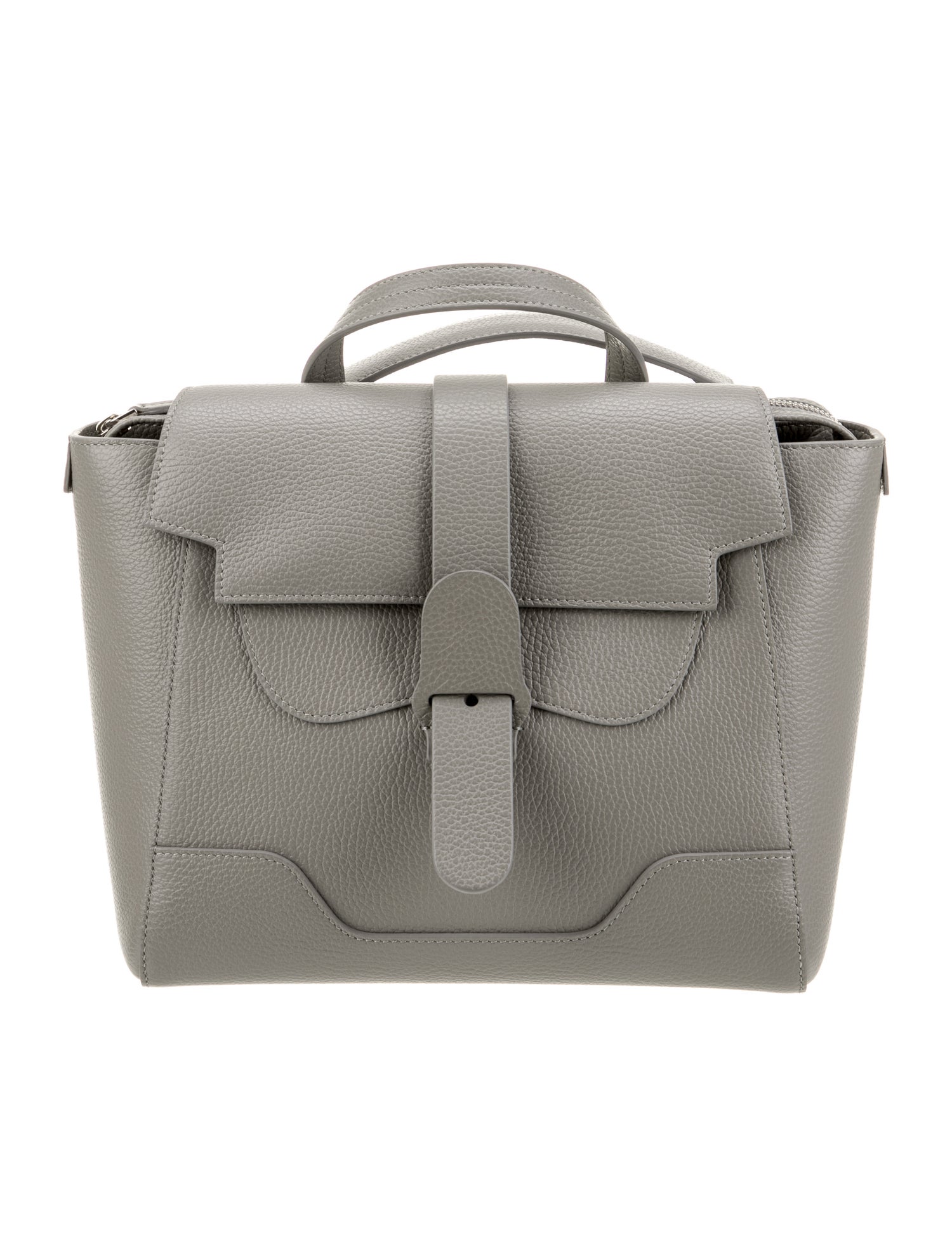 Senreve Leather Backpack - Grey Backpacks, Handbags - SENRE23818 | The ...