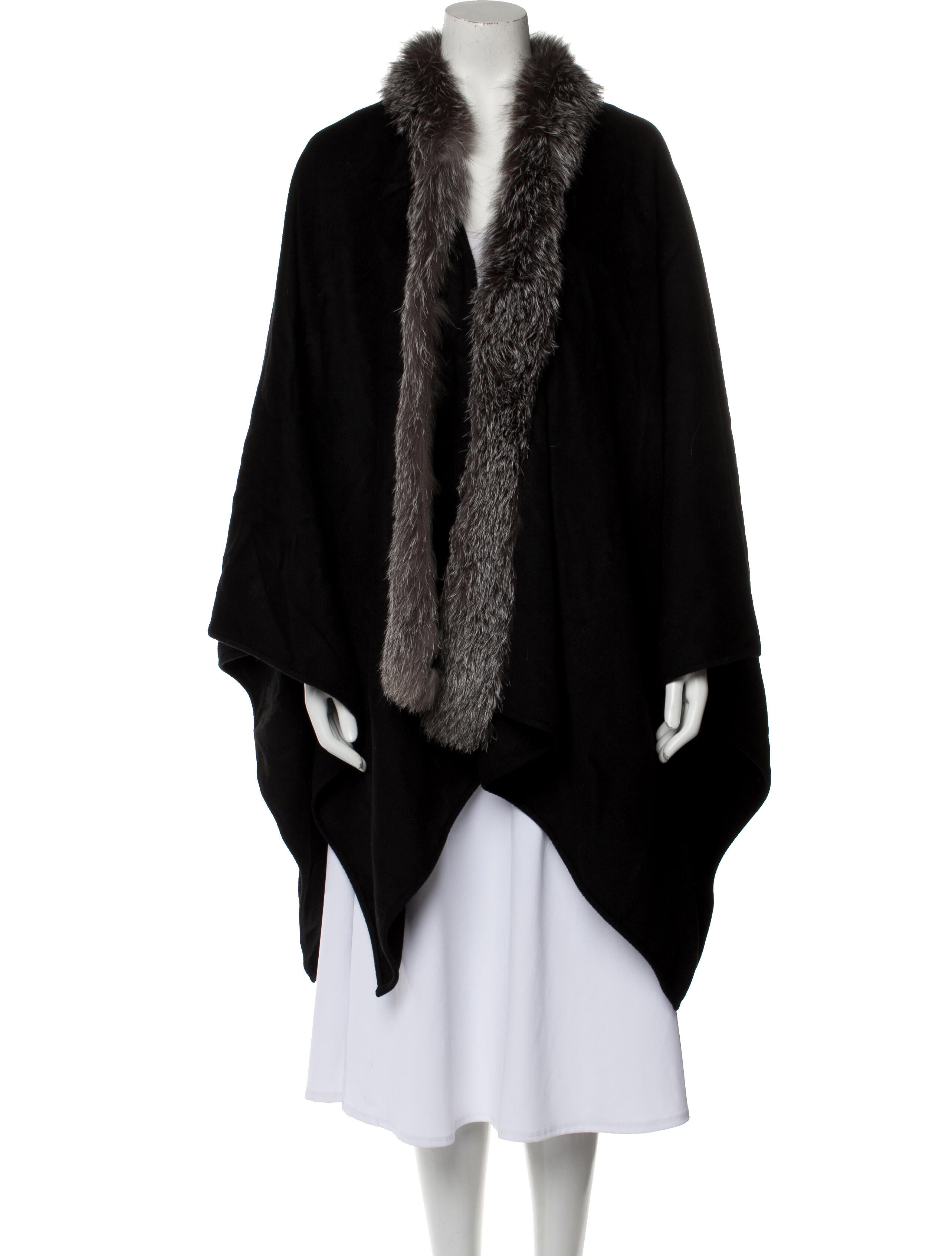 Alexander McQueen Cashmere Shawl w/ Tags - Black Scarves and Shawls ...