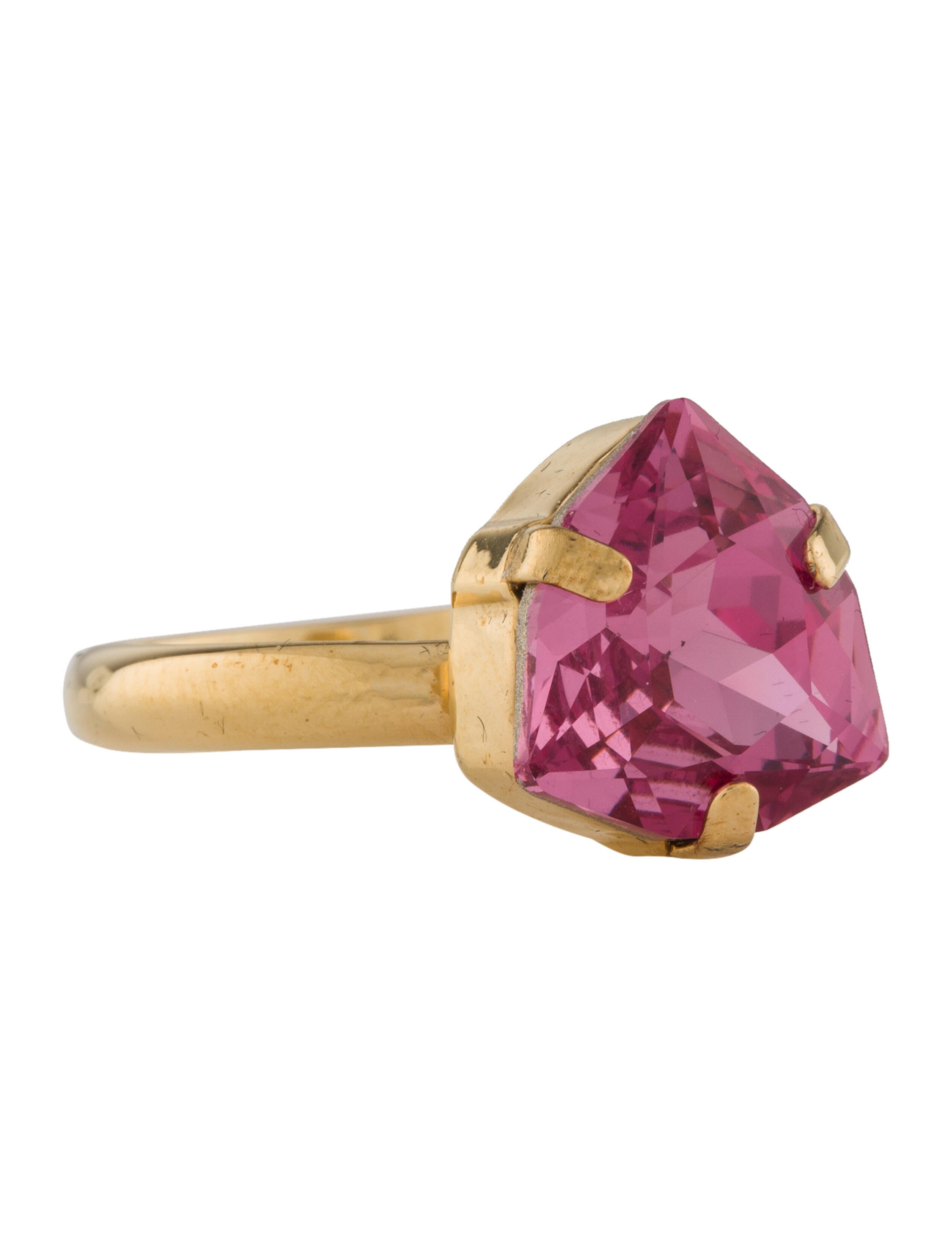 Van Cleef & Arpels Mother of Pearl Magic Alhambra Ring - 18K Yellow ...