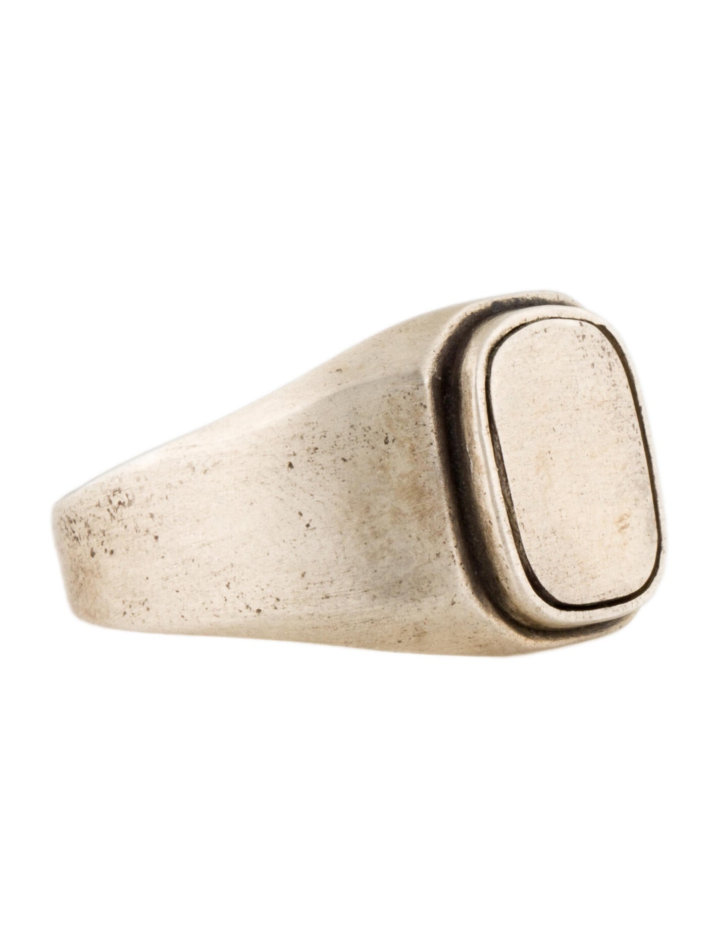 Shinola Signet Ring - Sterling Silver Signet Ring, Rings - SHL24766 ...