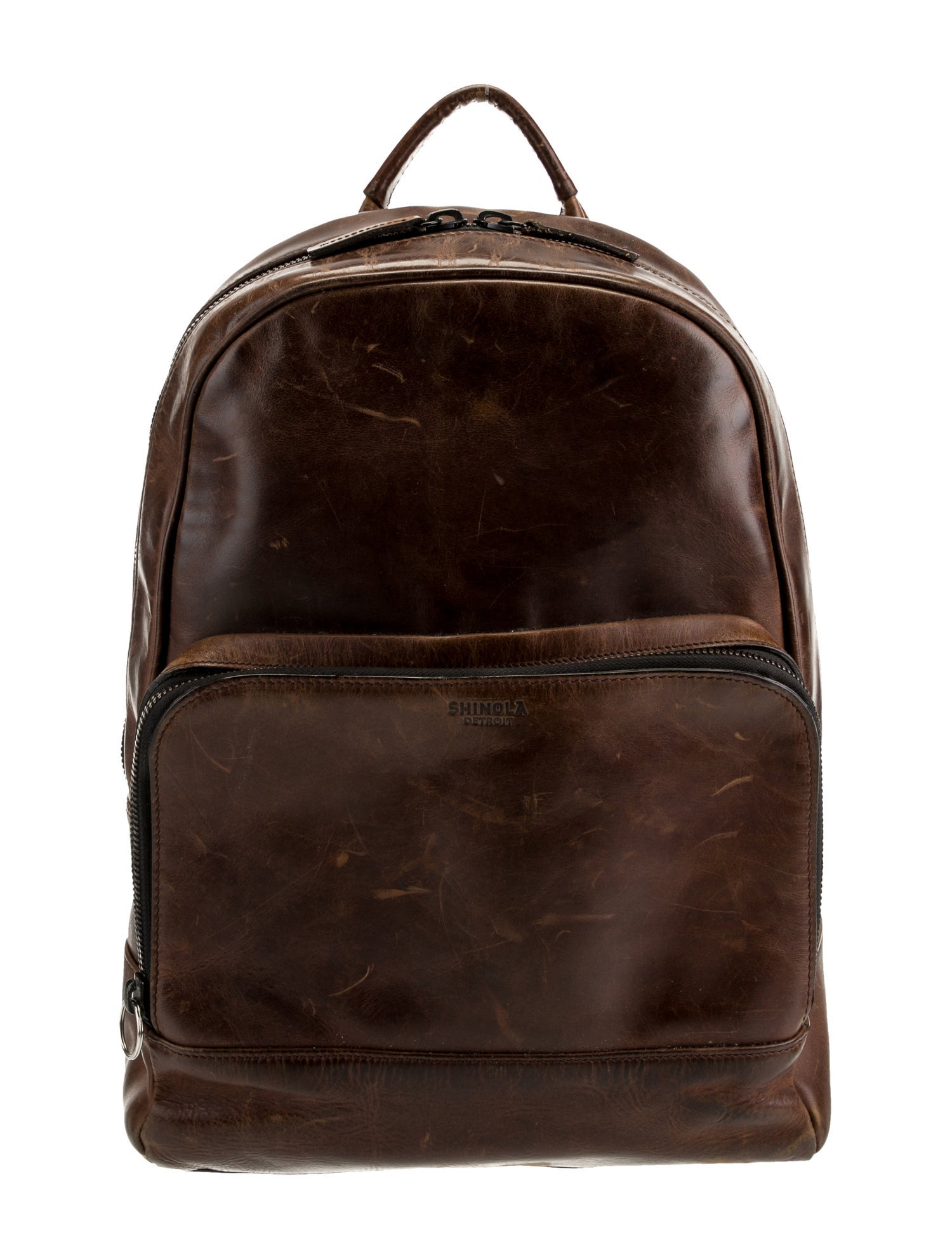 Shinola Leather Backpack - Brown Backpacks, Bags - SHL26115 | The RealReal