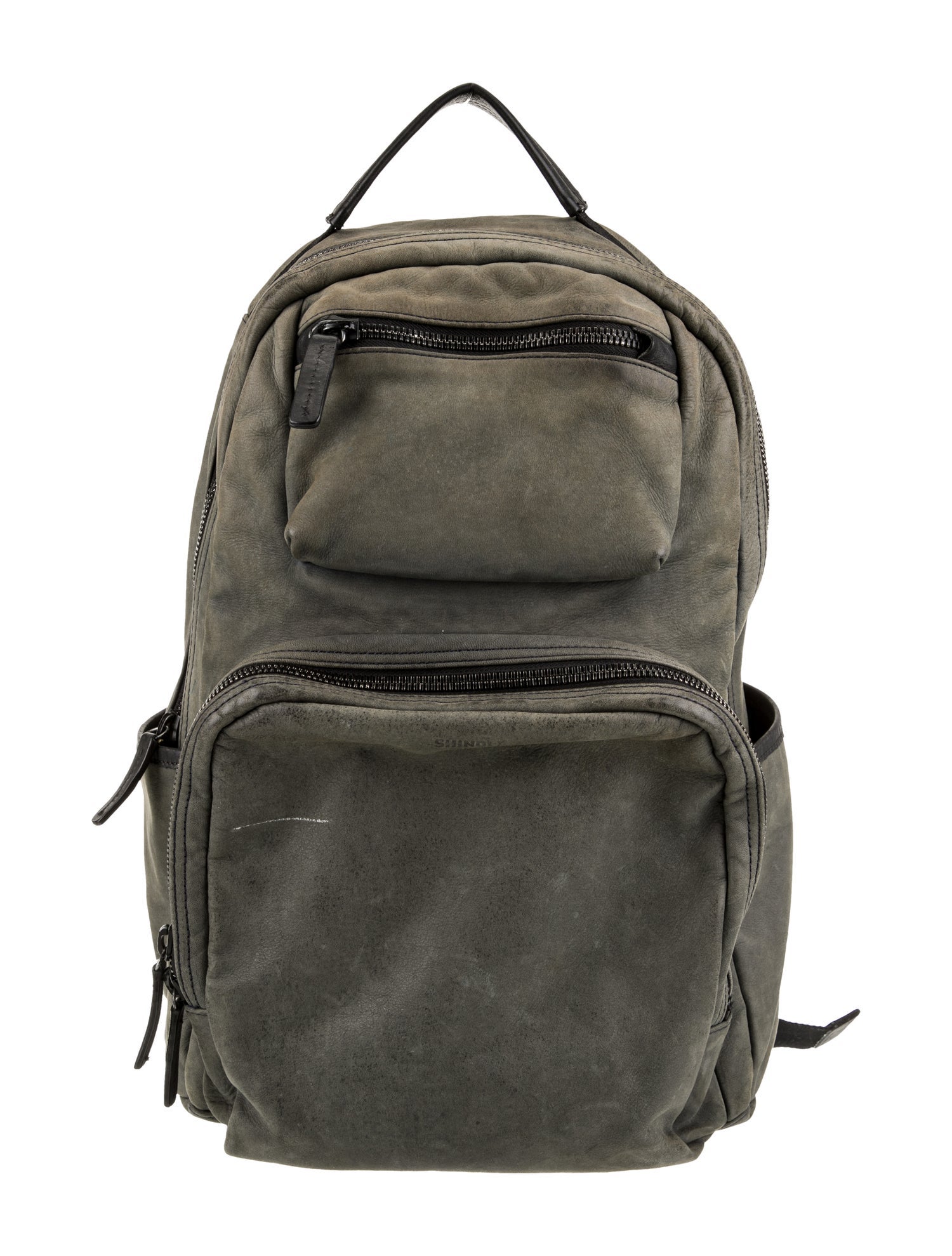 Shinola Leather Backpack - Green Backpacks, Handbags - SHL26427 | The ...