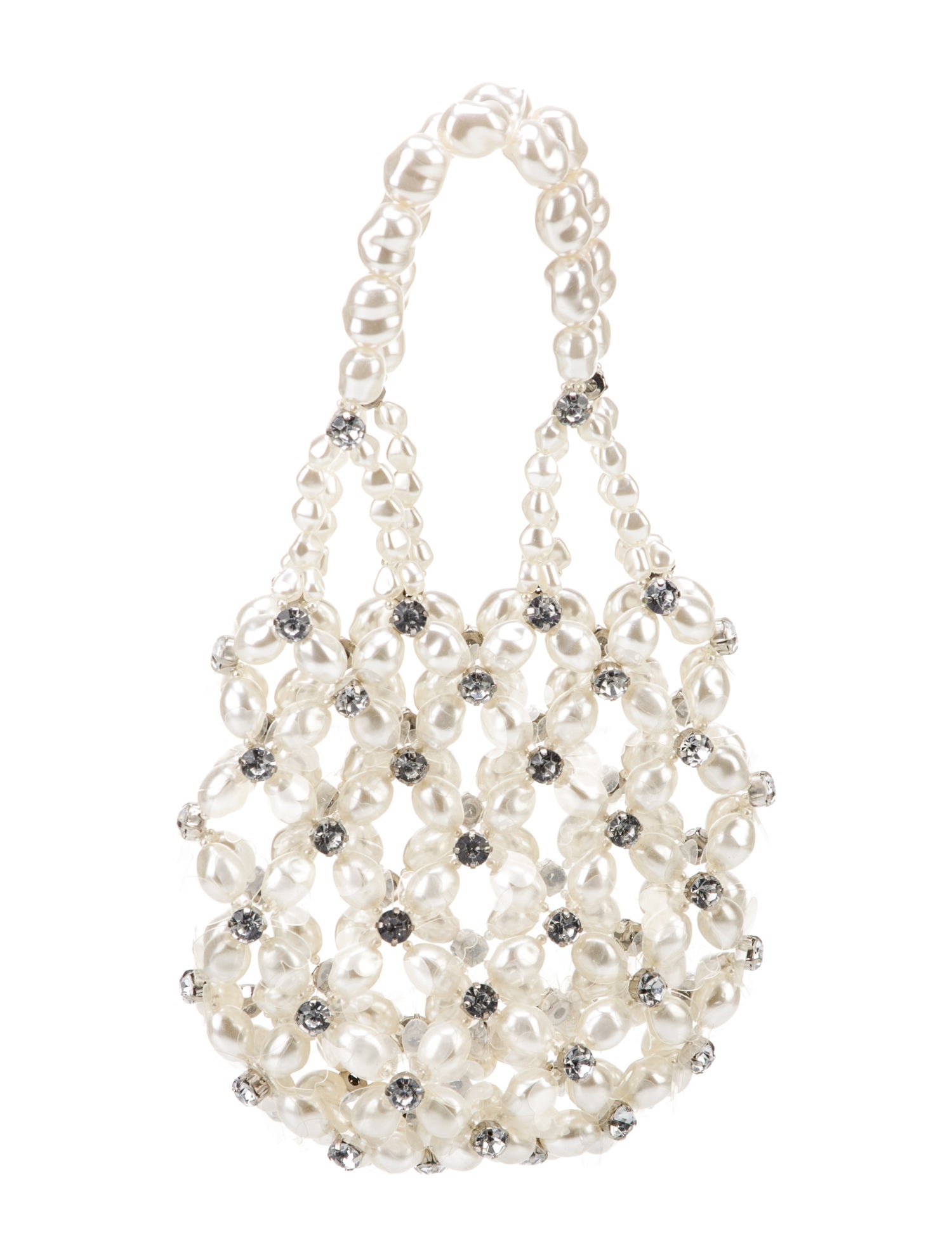 Simone Rocha Embellished Mini Bag - White Mini Bags, Handbags ...