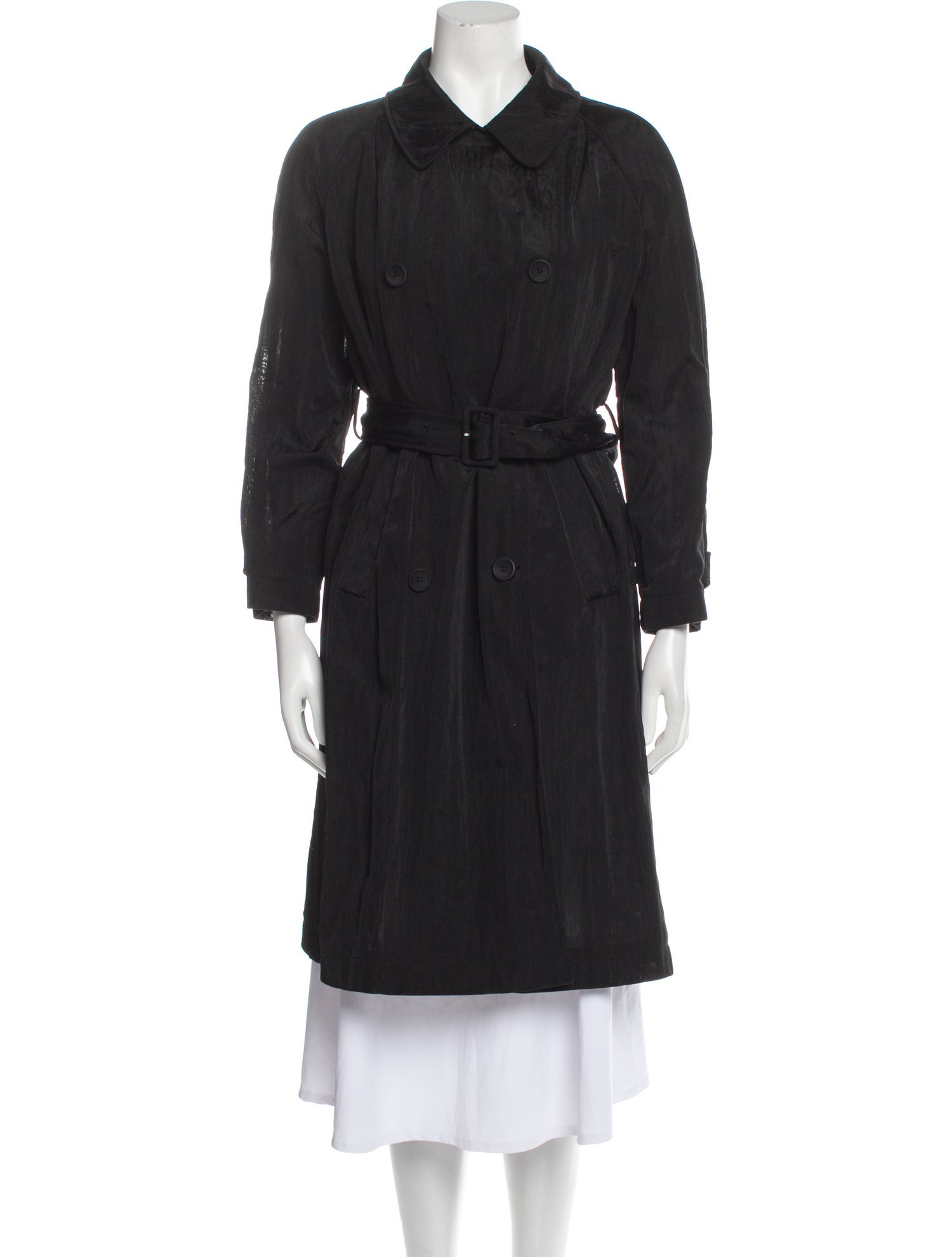 Simone Rocha Trench Coat - Black Coats, Clothing - SIM29094 | The RealReal