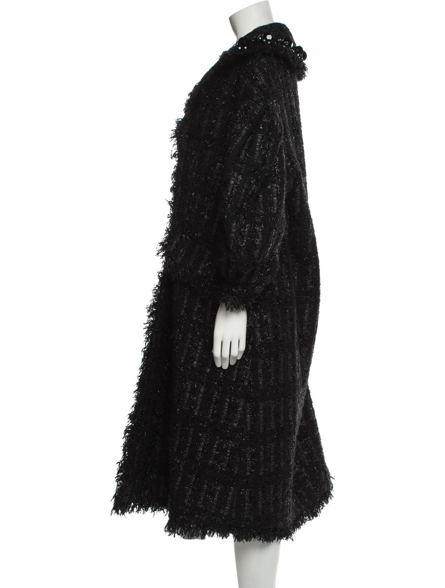 Simone Rocha Coat - Black Coats, Clothing - SIM30177 | The RealReal
