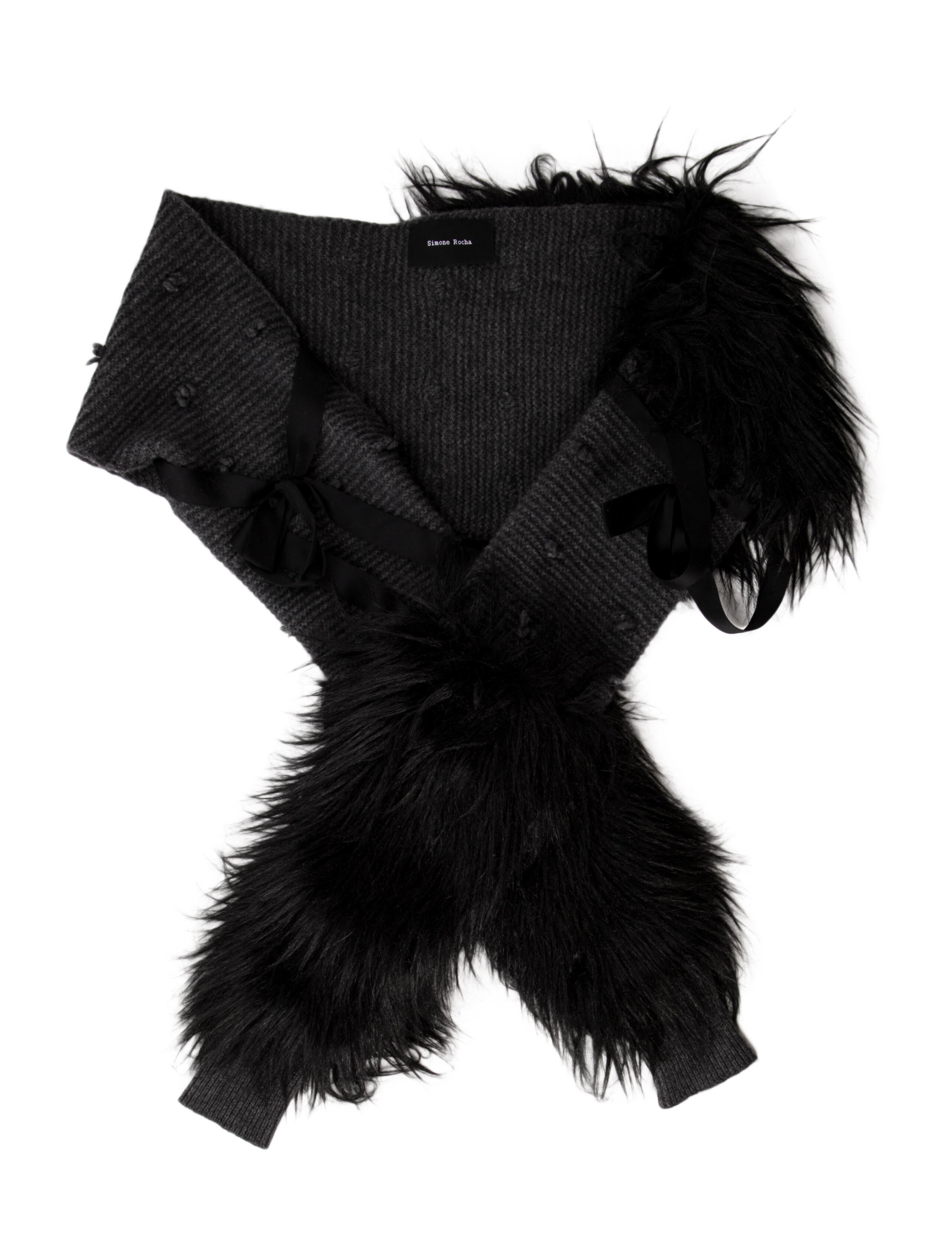 Burberry Printed Scarf w/ Tags - Black Scarves and Shawls, Accessories ...