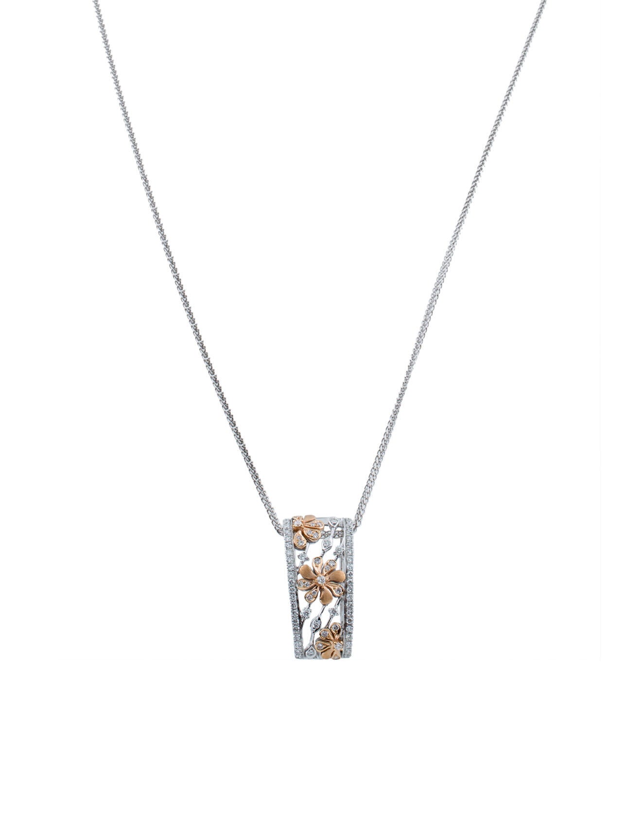 Simon G. 18K Diamond Geometric Pendant Necklace - 18K Yellow Gold ...