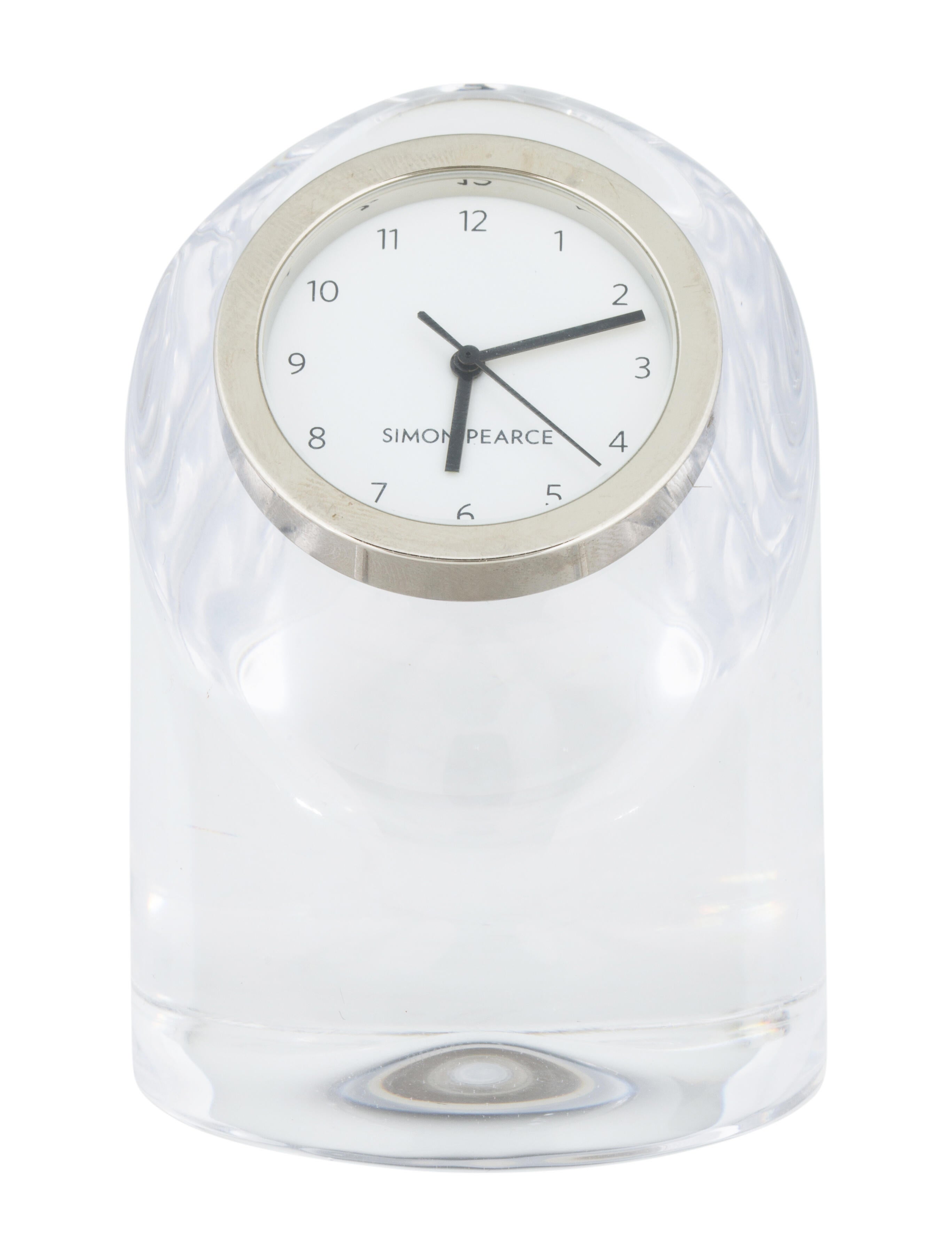 Simon Pearce Desk Clock - Black Decorative Accents, Decor & Accessories ...