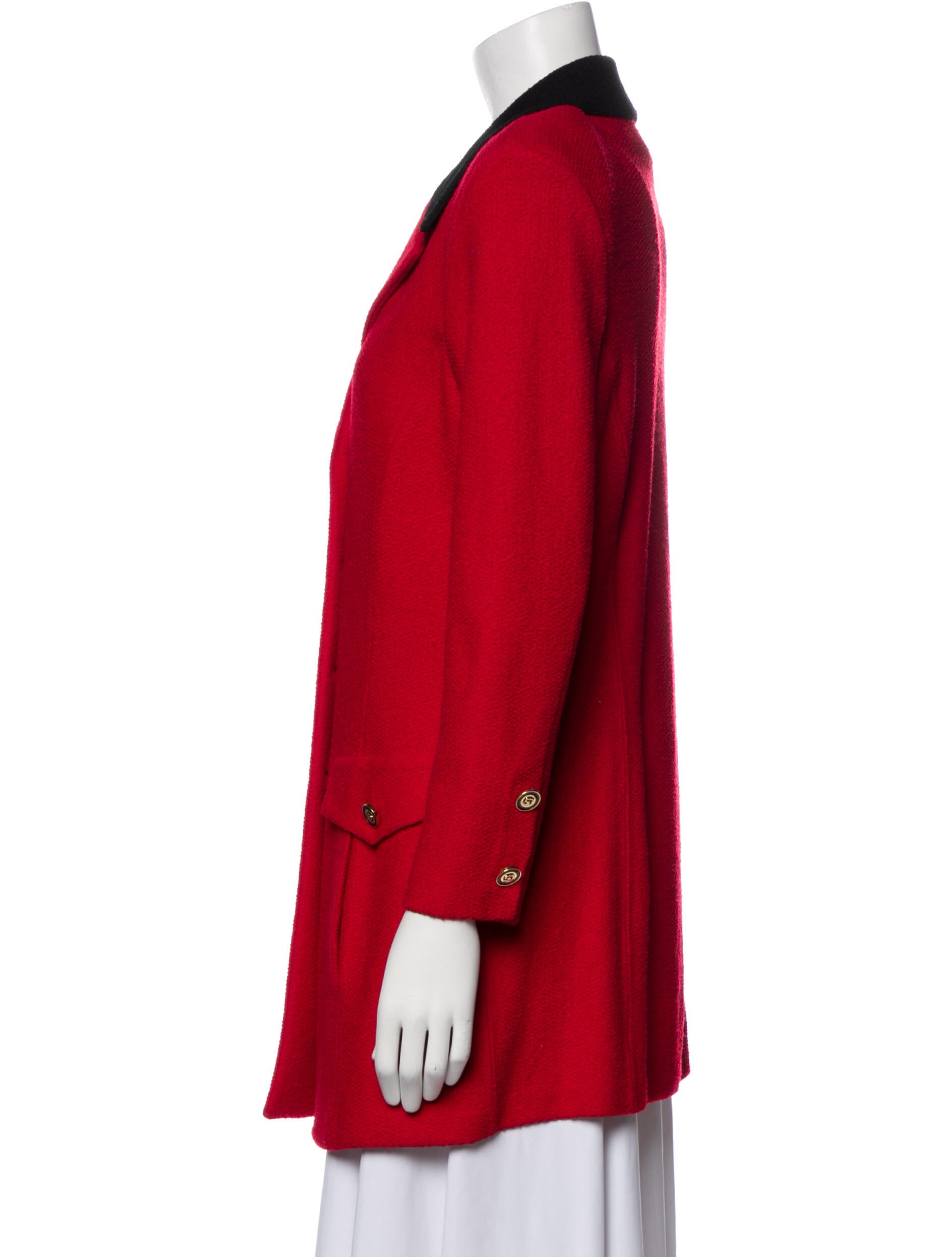 St. John Collection Blazer - Red Jackets, Clothing - SJCTJ37789 | The ...