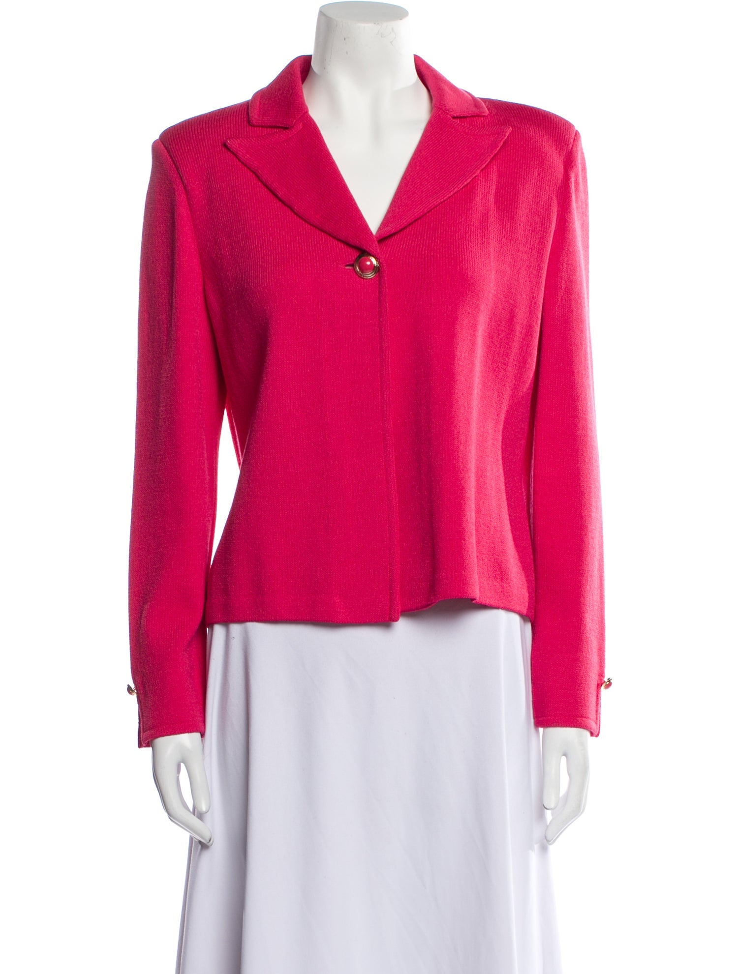 St. John Blazer - Red Jackets, Clothing - STJ226515 | The RealReal