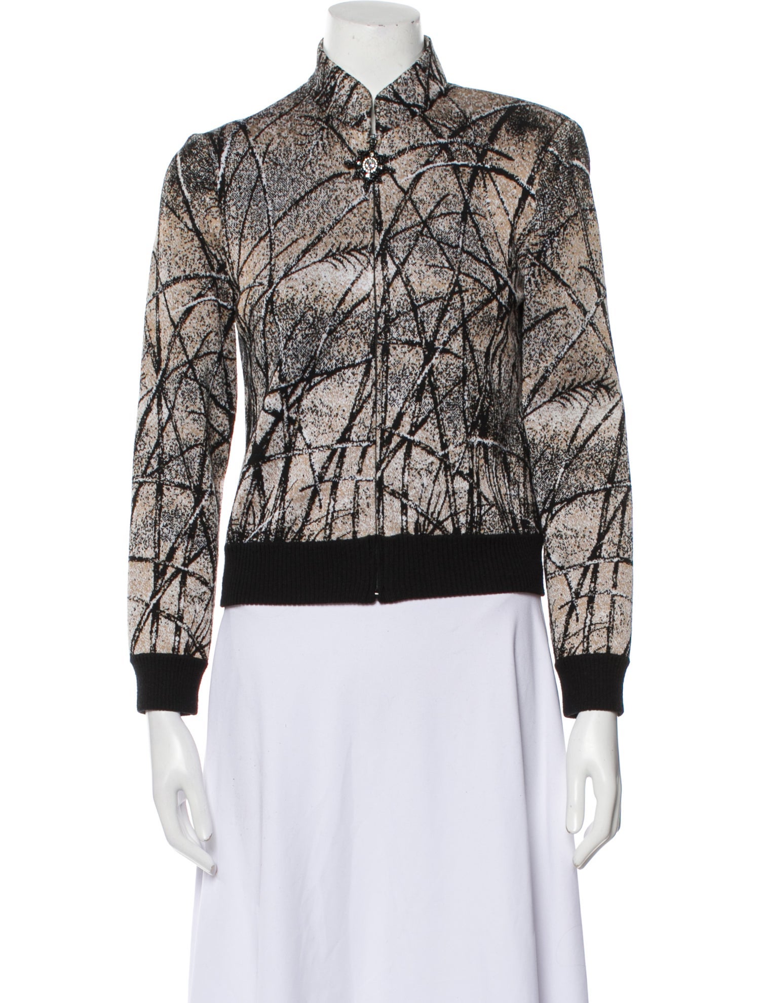 St. John Collection Printed Jacket - Neutrals Jackets, Clothing ...
