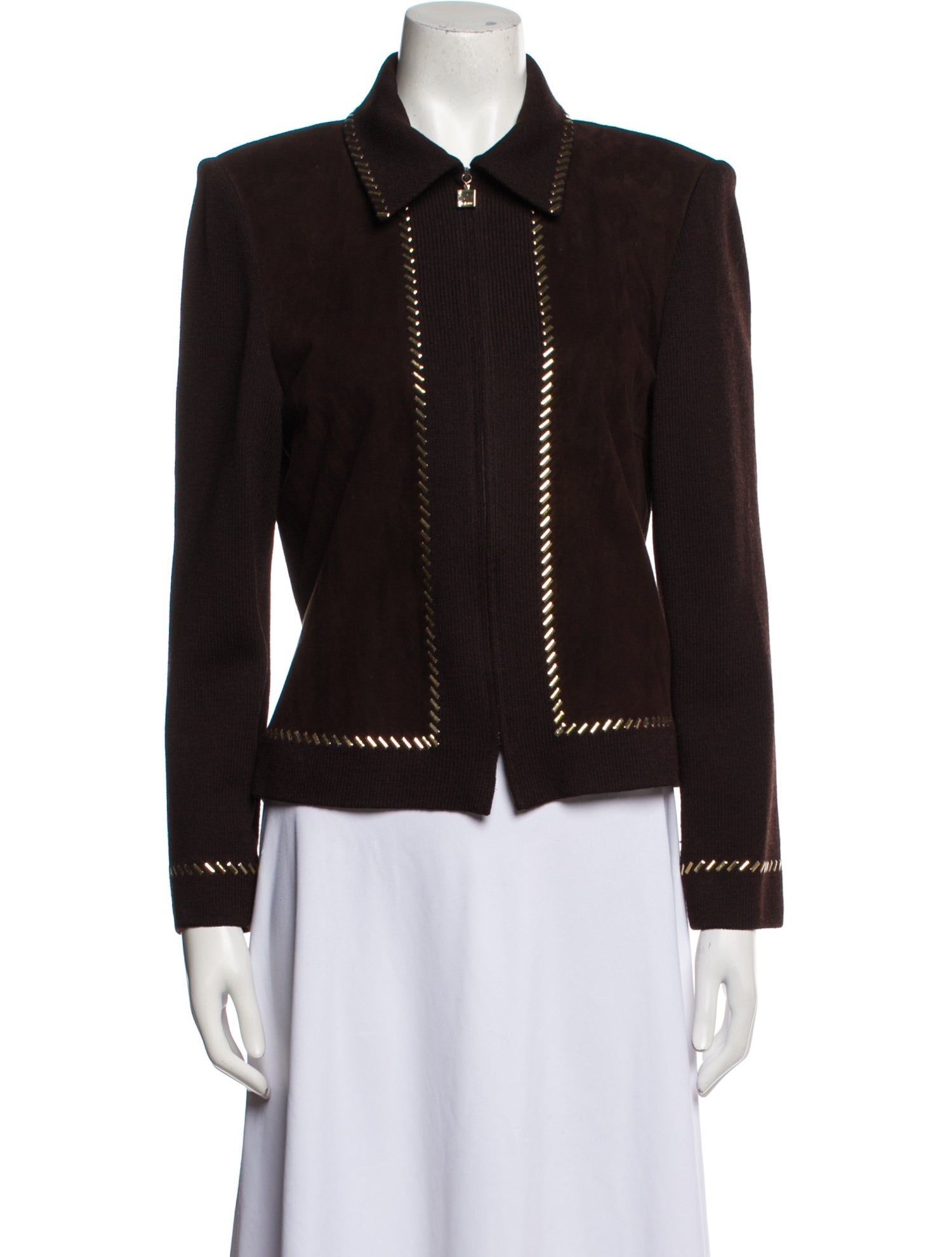 St. John Collection Jacket - Brown Jackets, Clothing - SJCTJ72588 | The ...