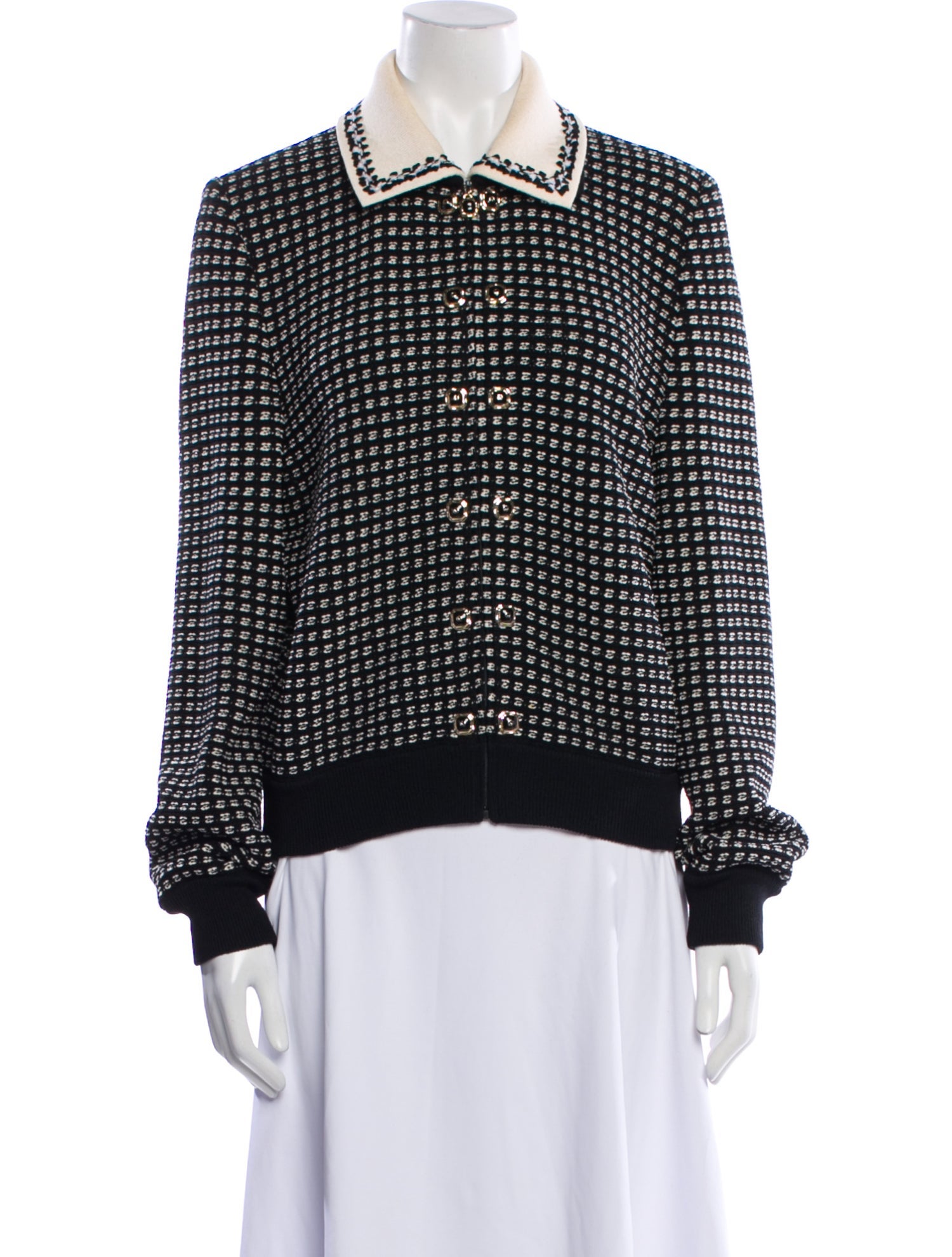 St. John Collection Printed Jacket - Black Jackets, Clothing ...