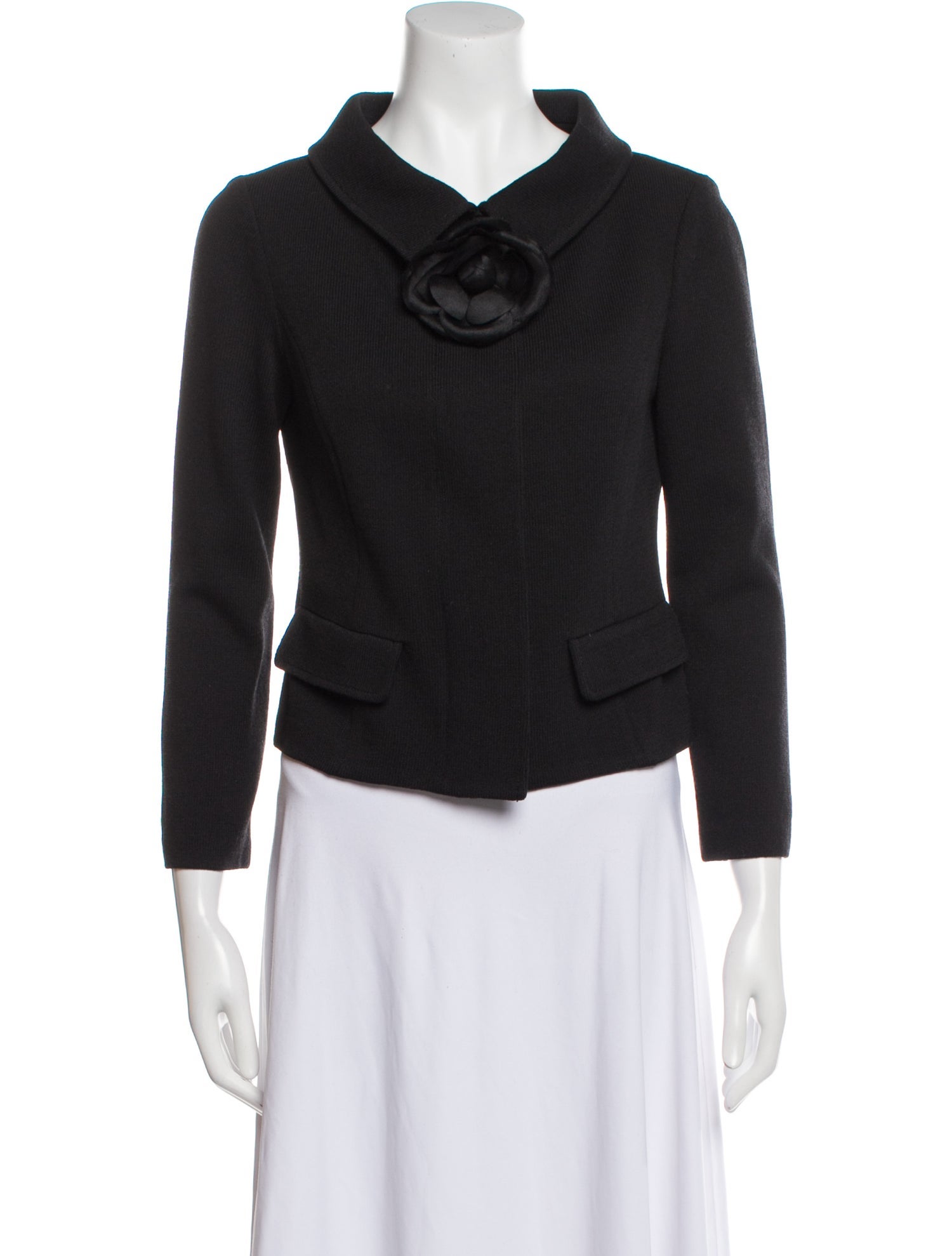 St. John Caviar Evening Jacket - Black Jackets, Clothing - SJCTO23835 ...