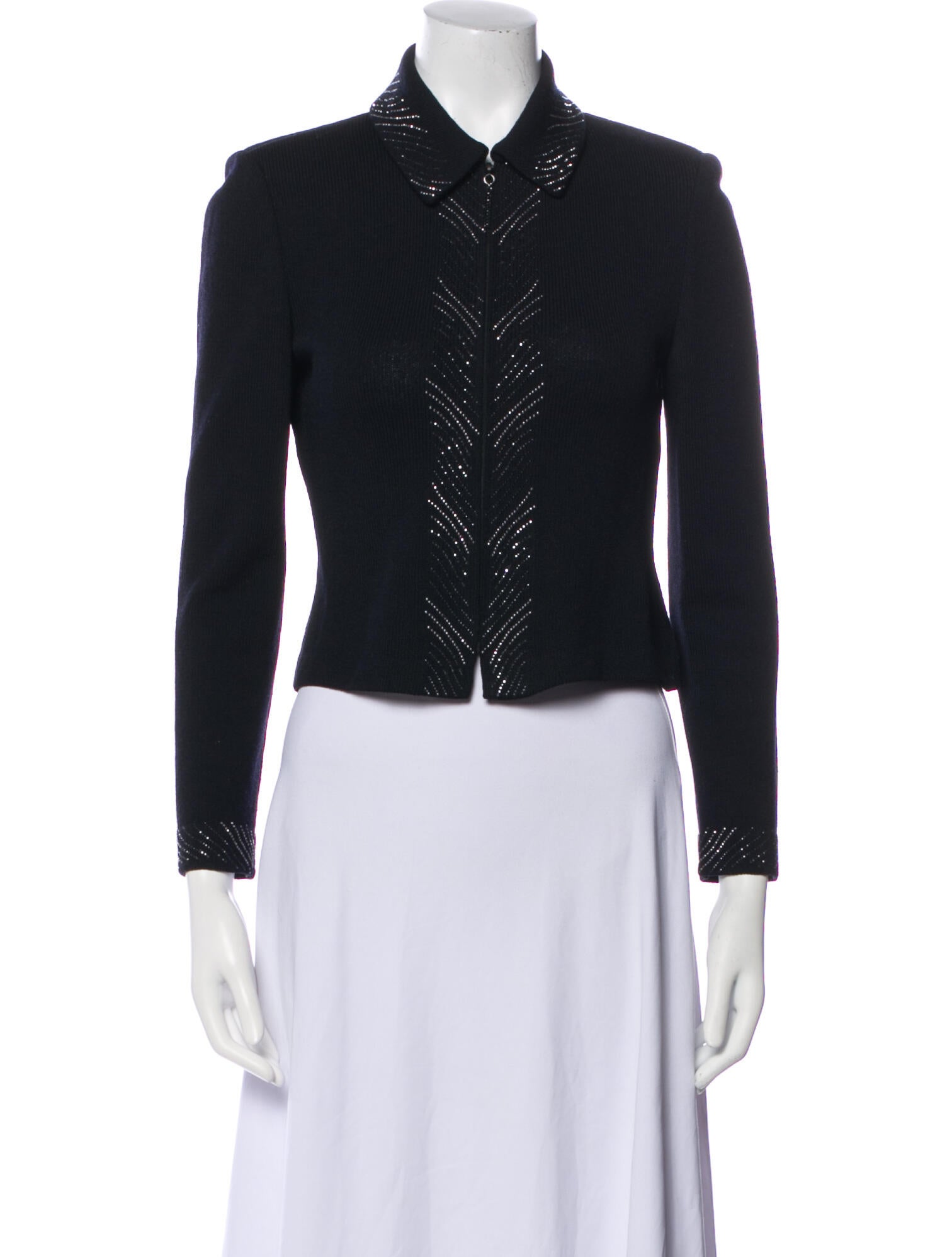 St. John Evening Sweater - Black Knitwear, Clothing - SJETO30168 | The ...