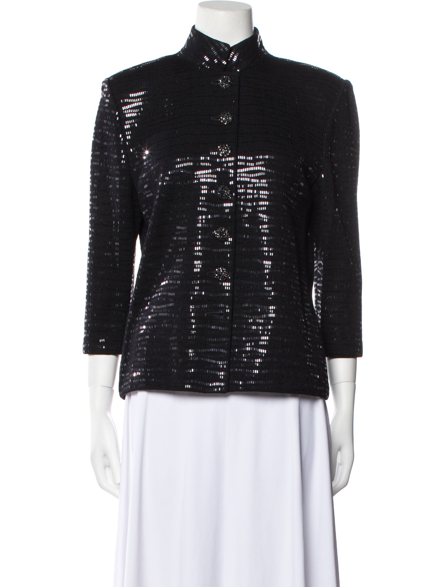 St. John Evening Evening Jacket - Black Jackets, Clothing - SJETO36209 | The RealReal