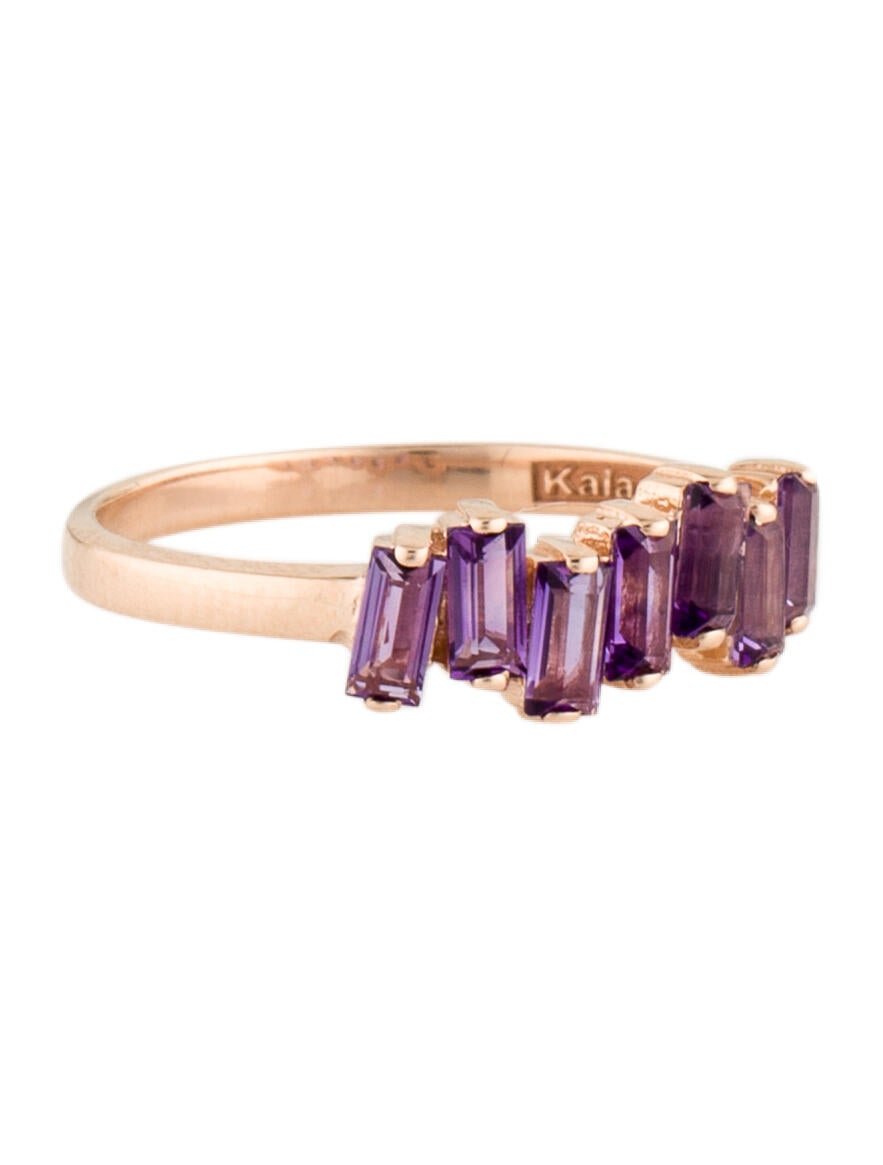 Suzanne Kalan 14K Amethyst Cocktail Ring - 14K Rose Gold Cocktail Ring ...