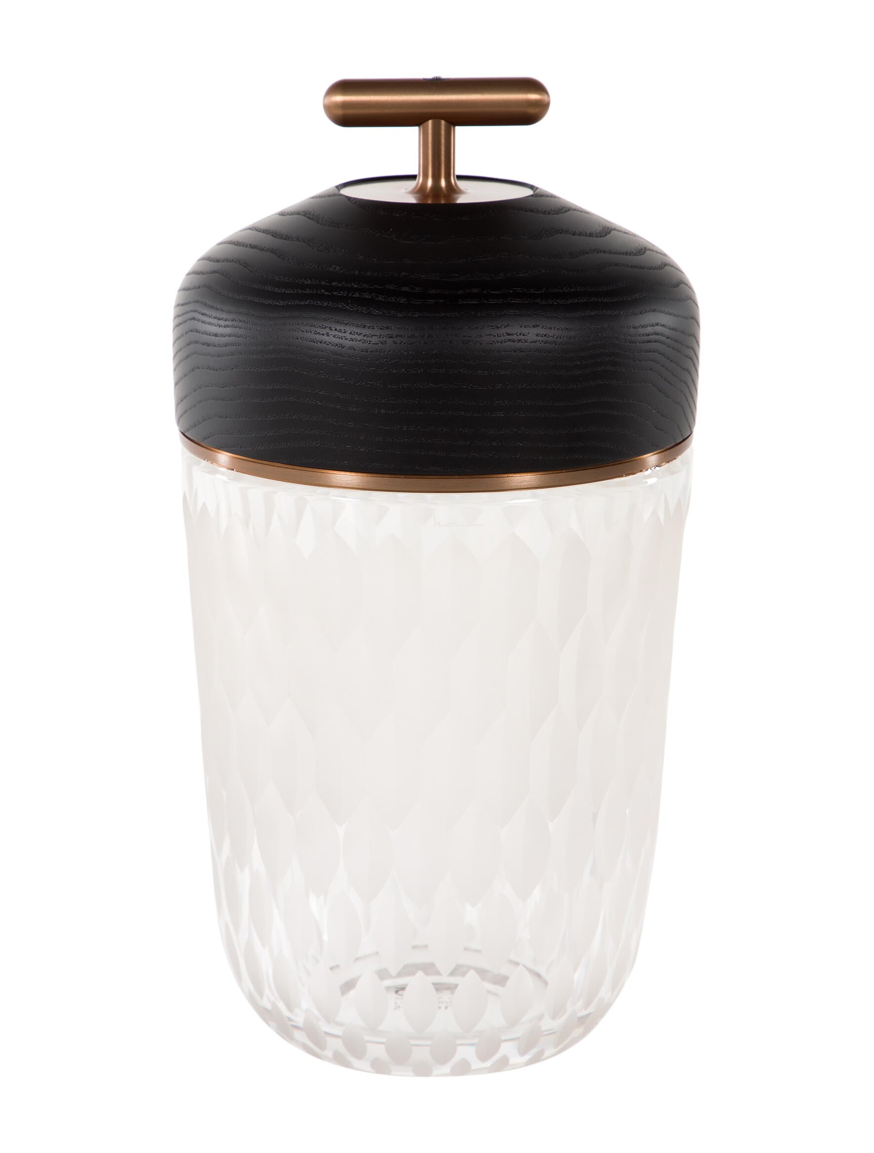 Saint-Louis Folia Portable Lamp - Black, 1 pieces Table Lamps, Lighting ...