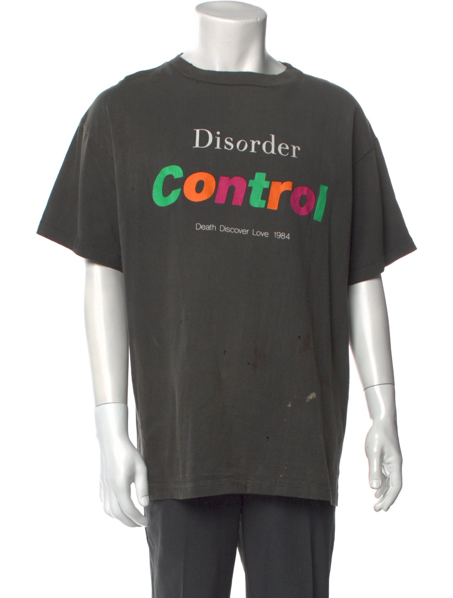 Saint Michael 'Disorder Concert' Graphic Print T-Shirt - Black T-Shirts ...