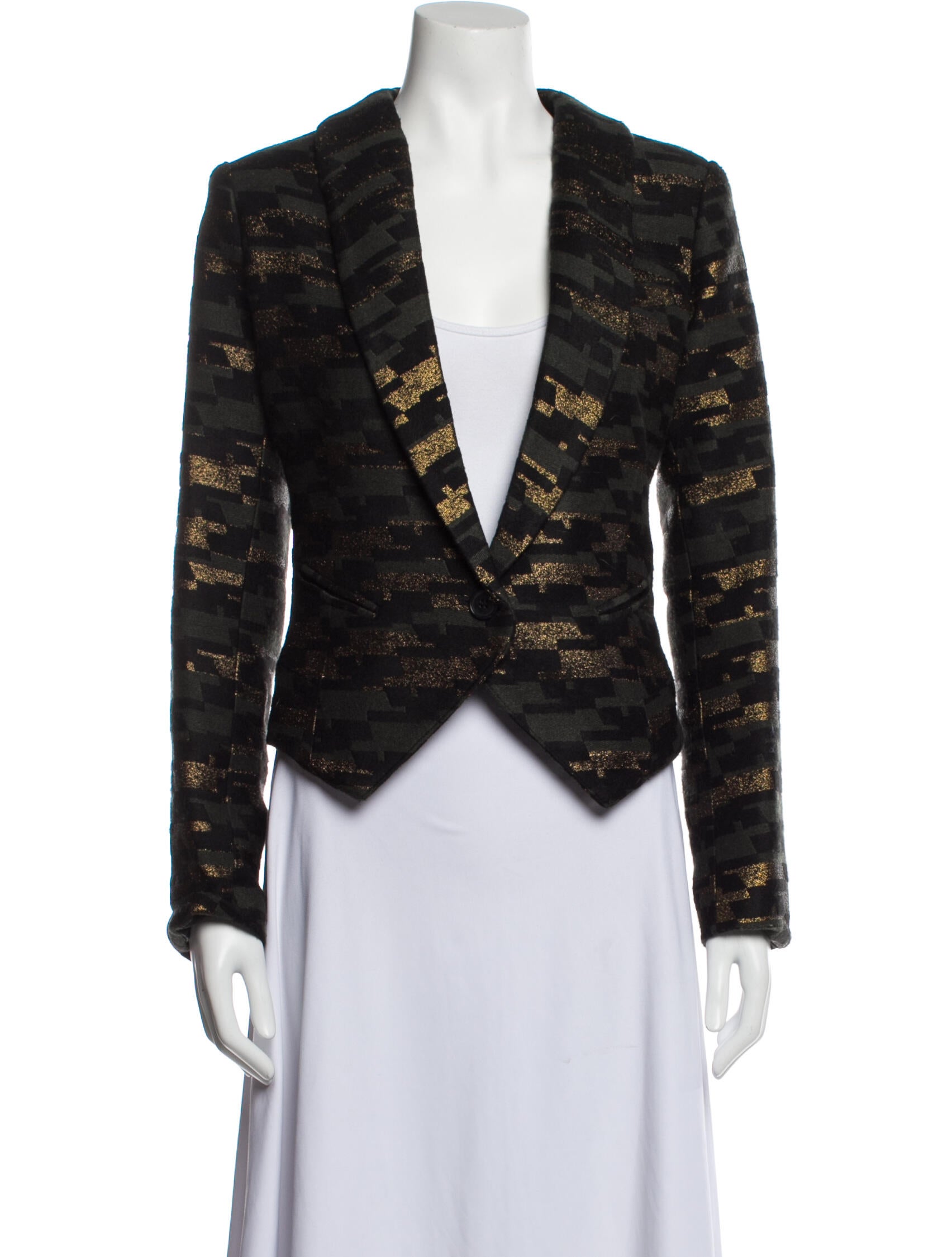 Smythe Printed Evening Jacket - Green Jackets, Clothing - SMY29476 ...