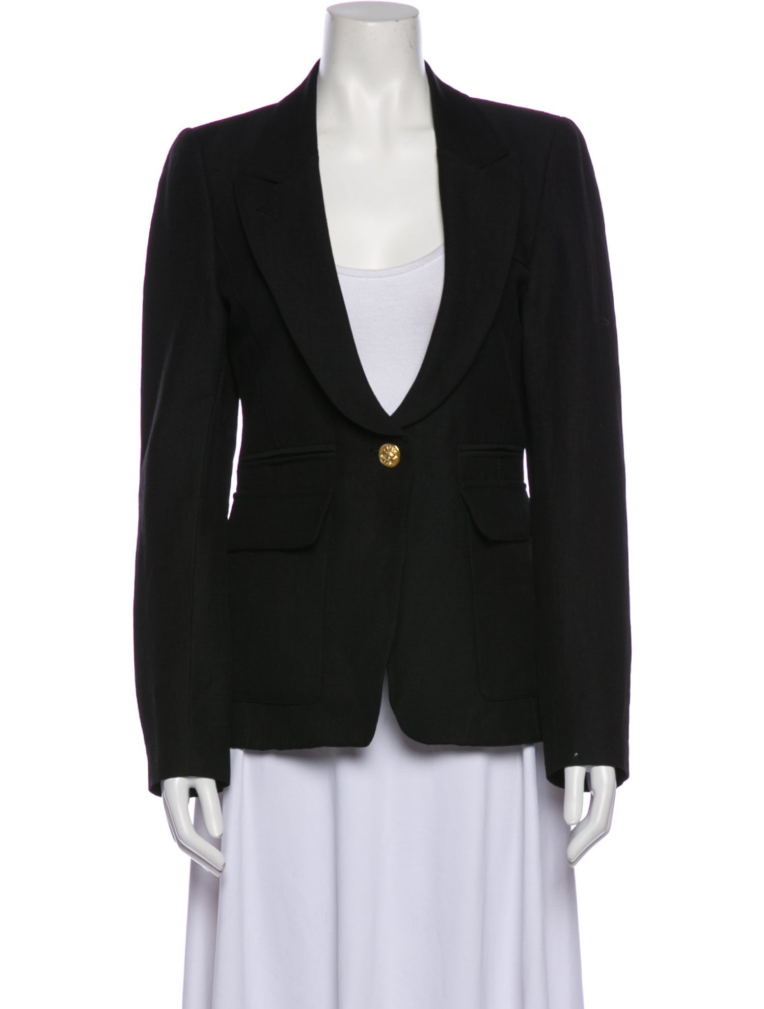 Smythe Blazer - Black Jackets, Clothing - SMY31953 | The RealReal