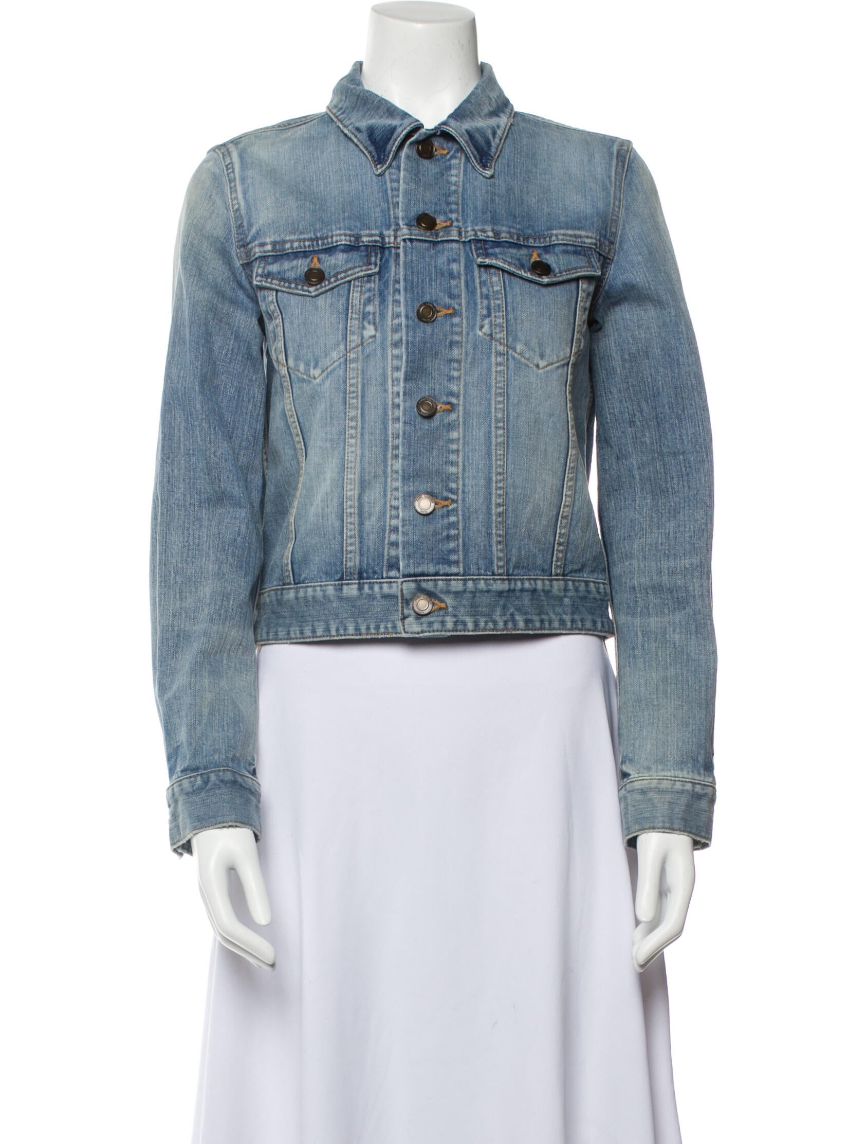 Celine Denim Jacket w/ Tags - Blue Jackets, Clothing - CEL224981 | The ...