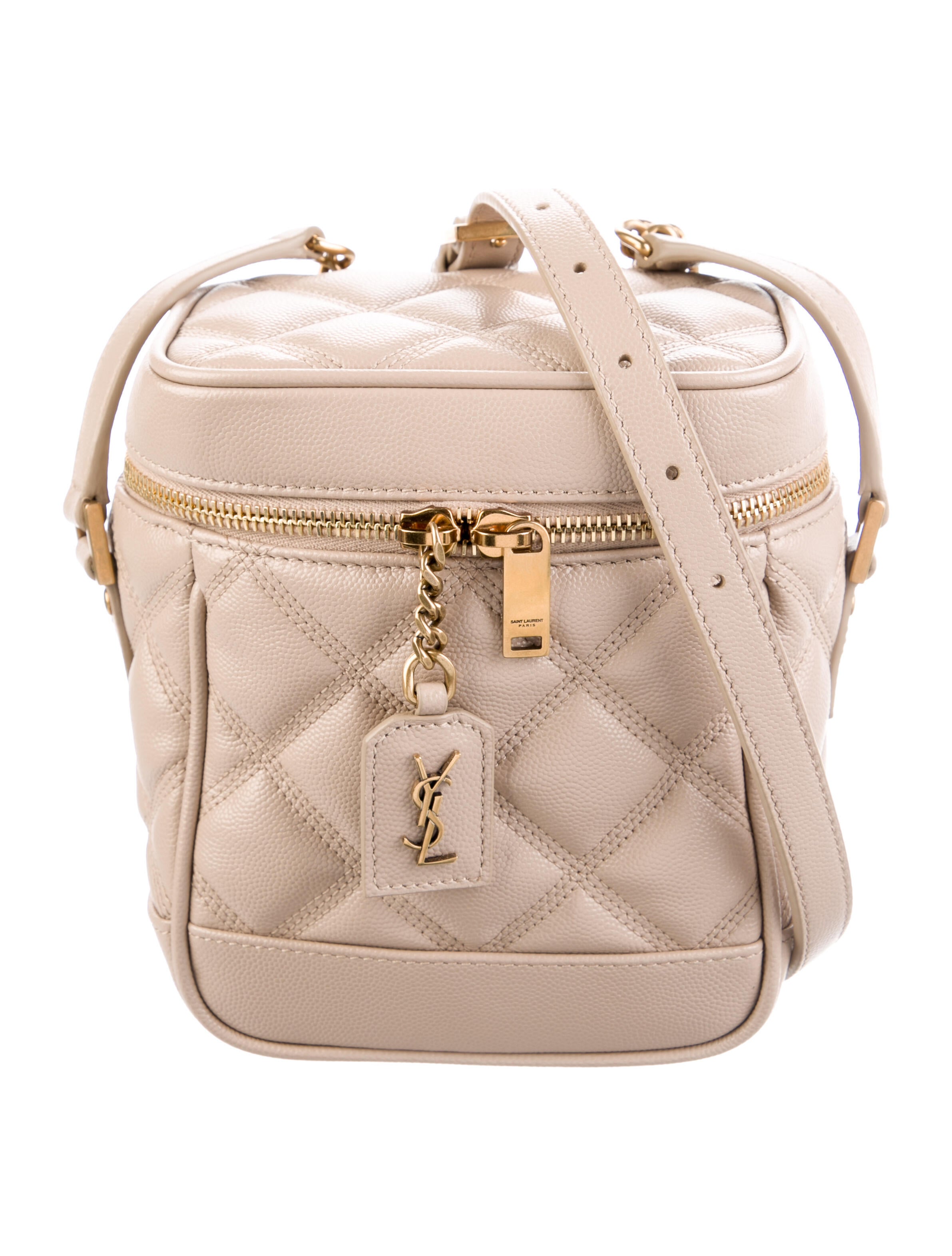 Saint Laurent 80s Vanity Bag - Neutrals Shoulder Bags, Handbags ...