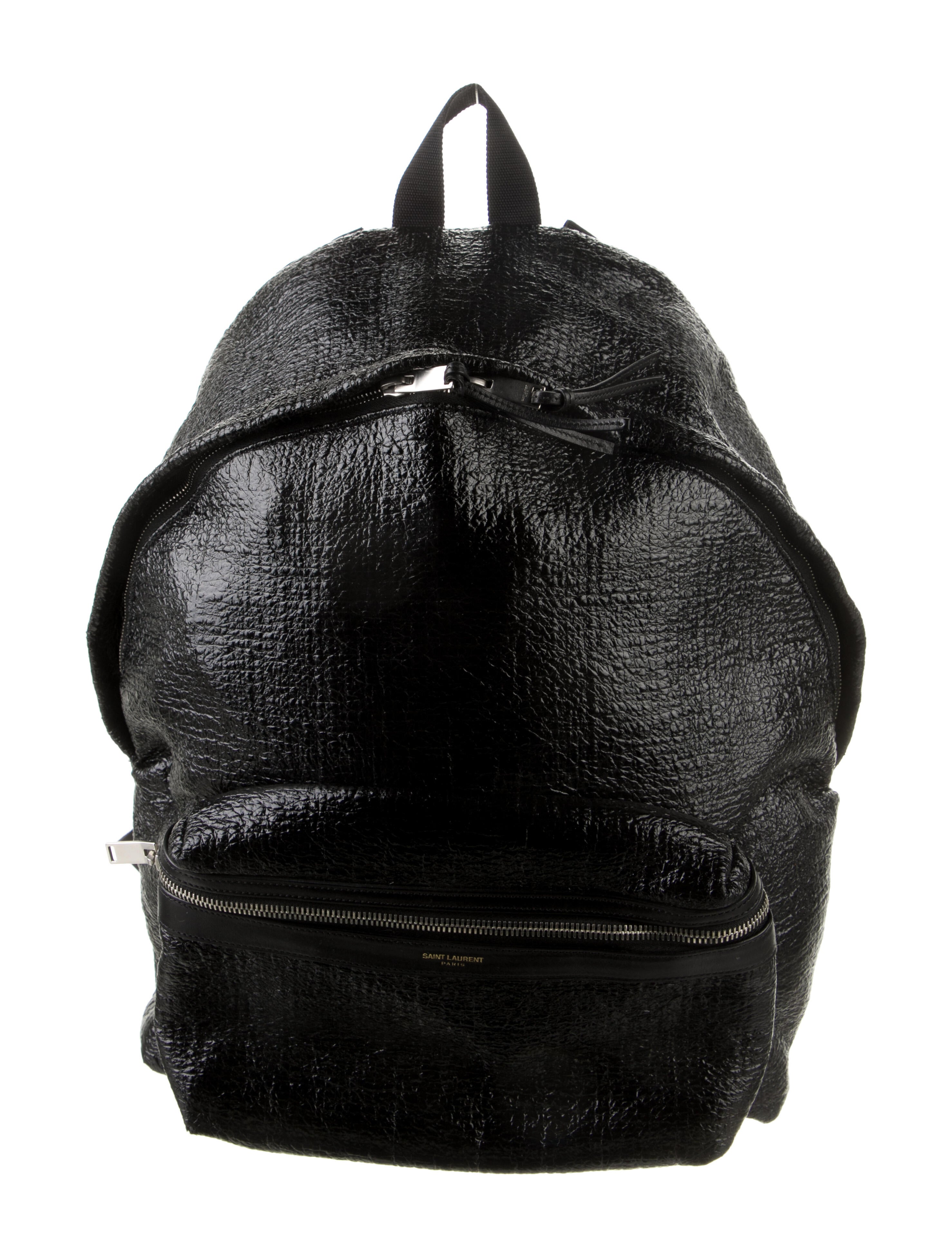 Saint Laurent Small Velvet Festival Backpack - Black Backpacks ...