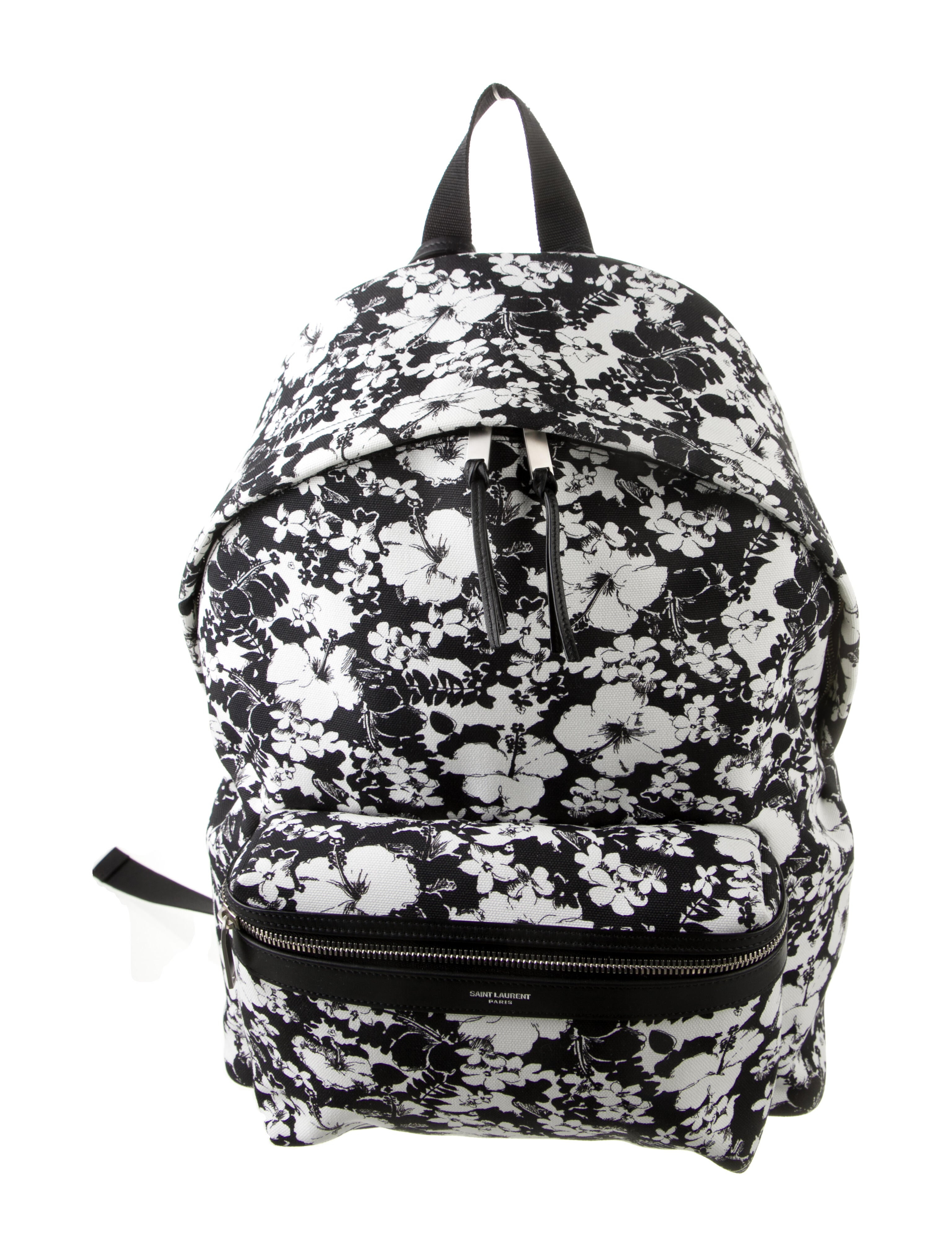 Saint Laurent Small Velvet Festival Backpack - Black Backpacks ...