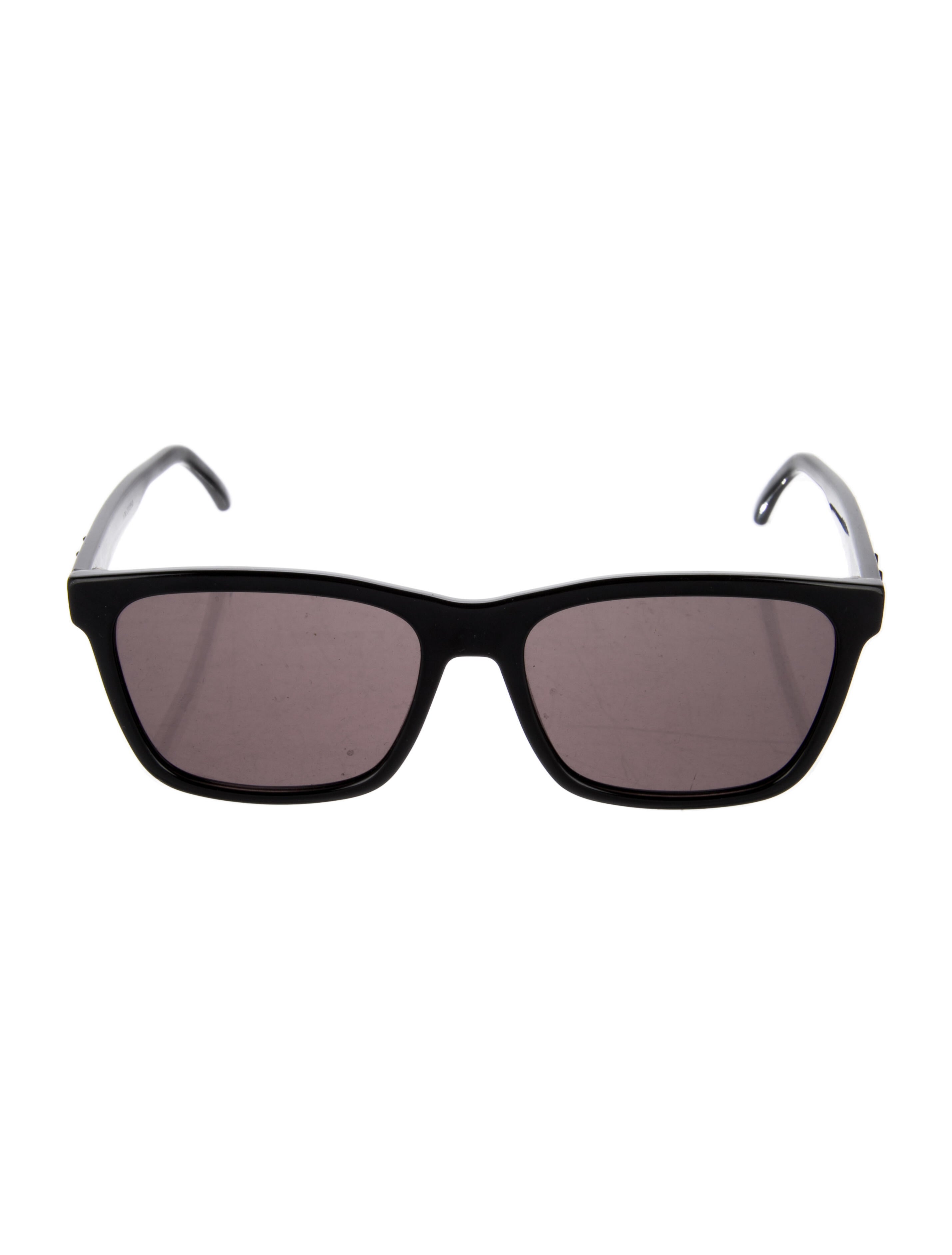 Saint Laurent Square Tinted Sunglasses Black Sunglasses Accessories Snt196087 The Realreal