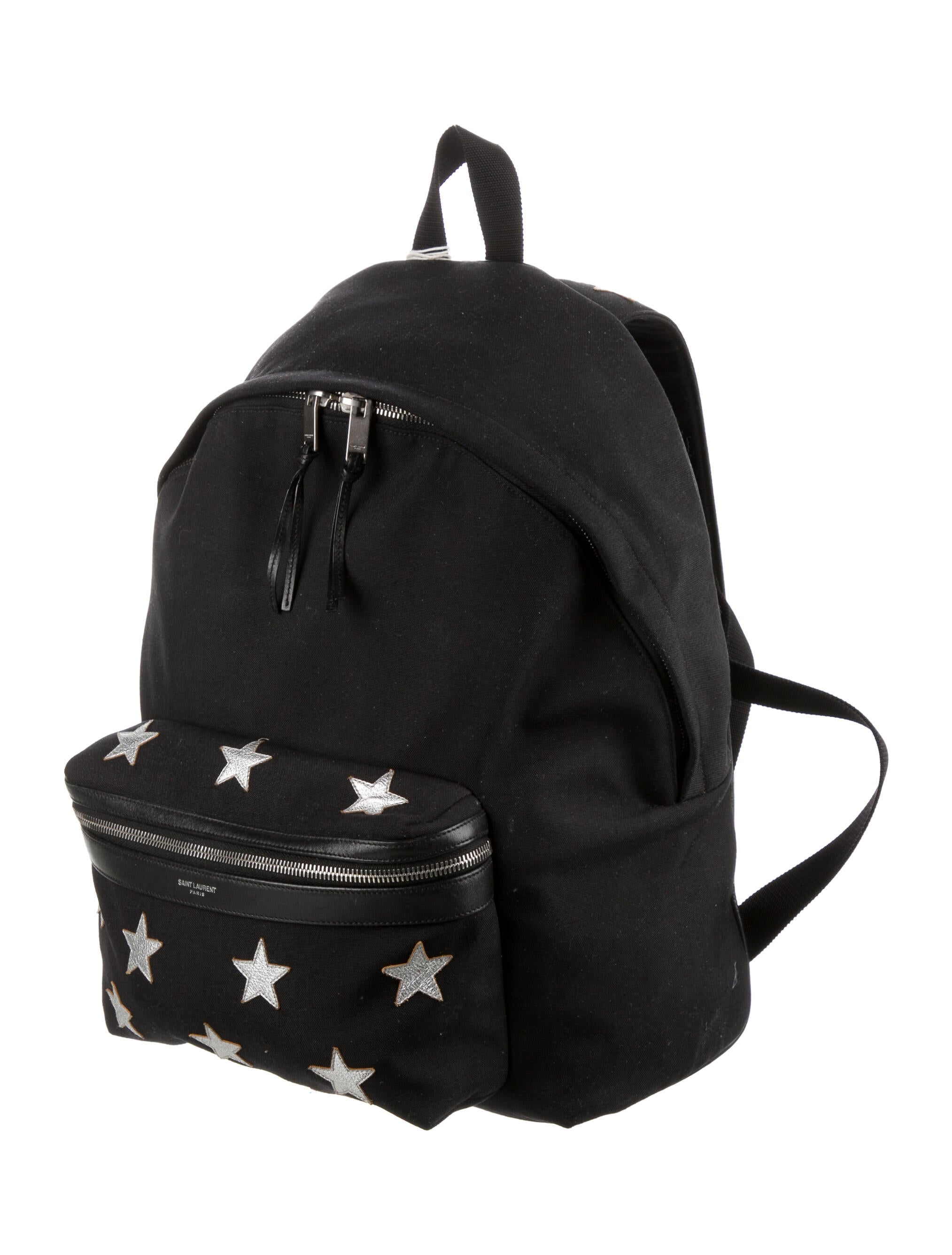 Saint Laurent Small Velvet Festival Backpack - Black Backpacks ...