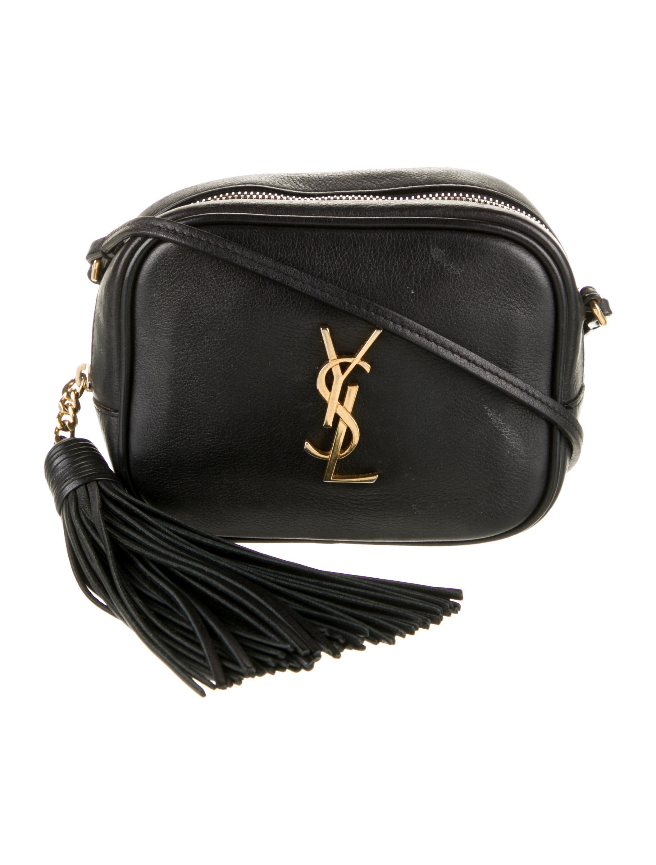 Saint Laurent Monogram Blogger Bag - Black Mini Bags, Handbags ...