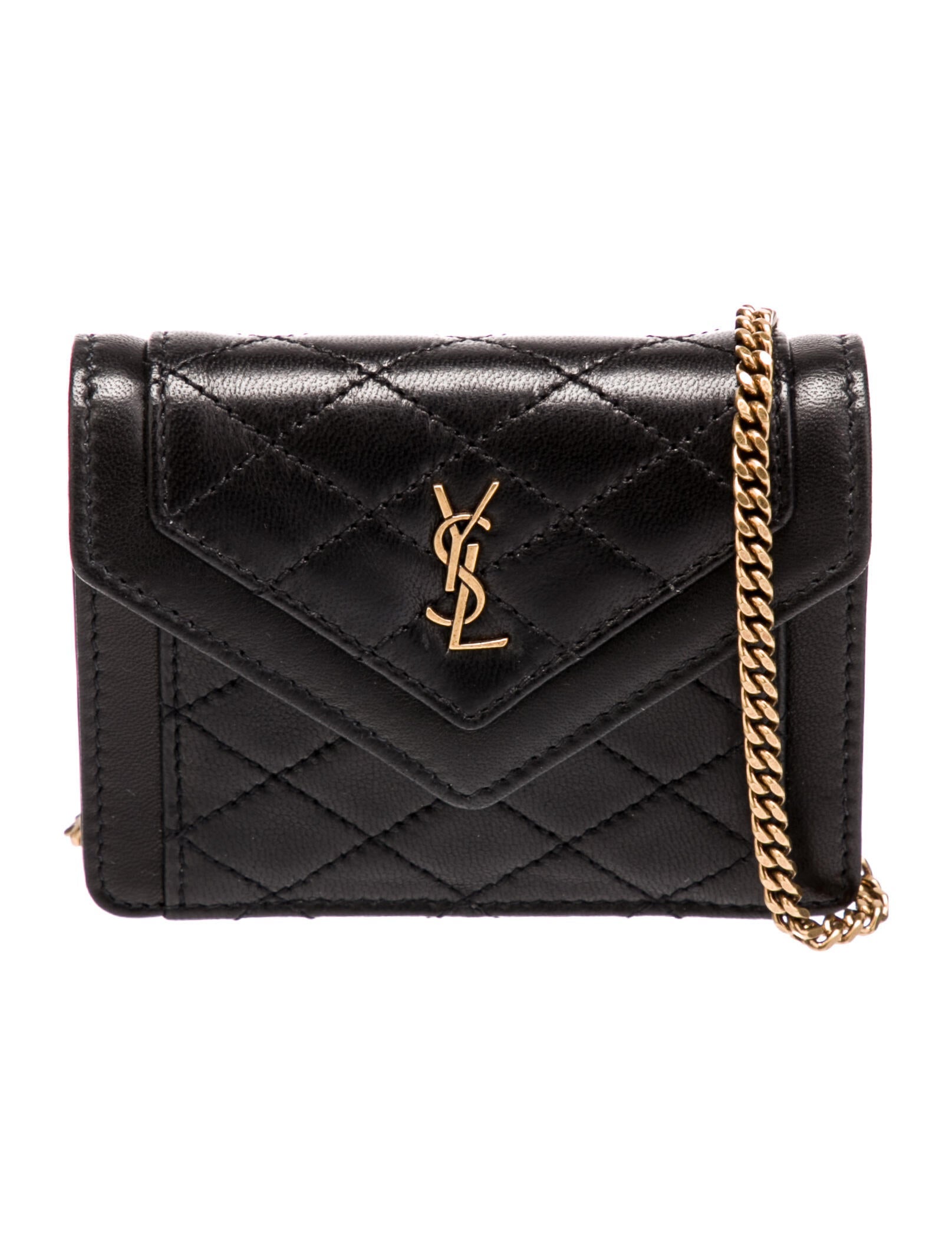Saint Laurent Micro Gabby Bag - Black Crossbody Bags, Handbags ...