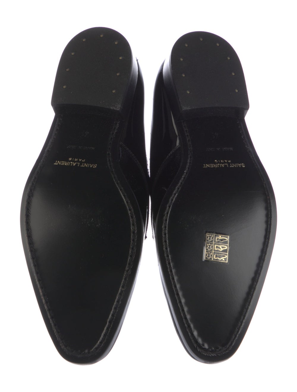 Saint Laurent Patent Leather Derby Shoes Gem