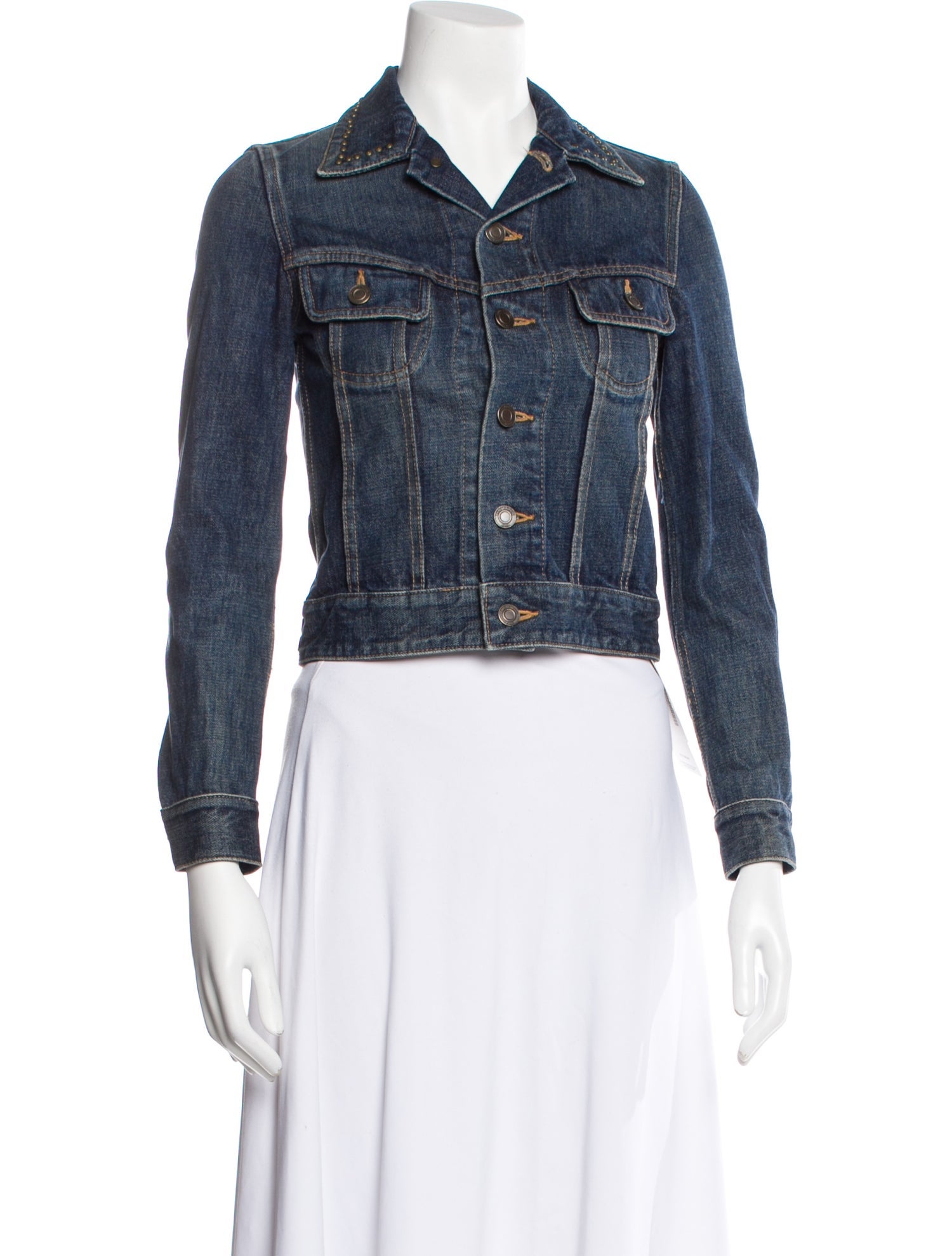 Prada Denim Jacket w/ Tags - Blue Jackets, Clothing - PRA931146 | The ...