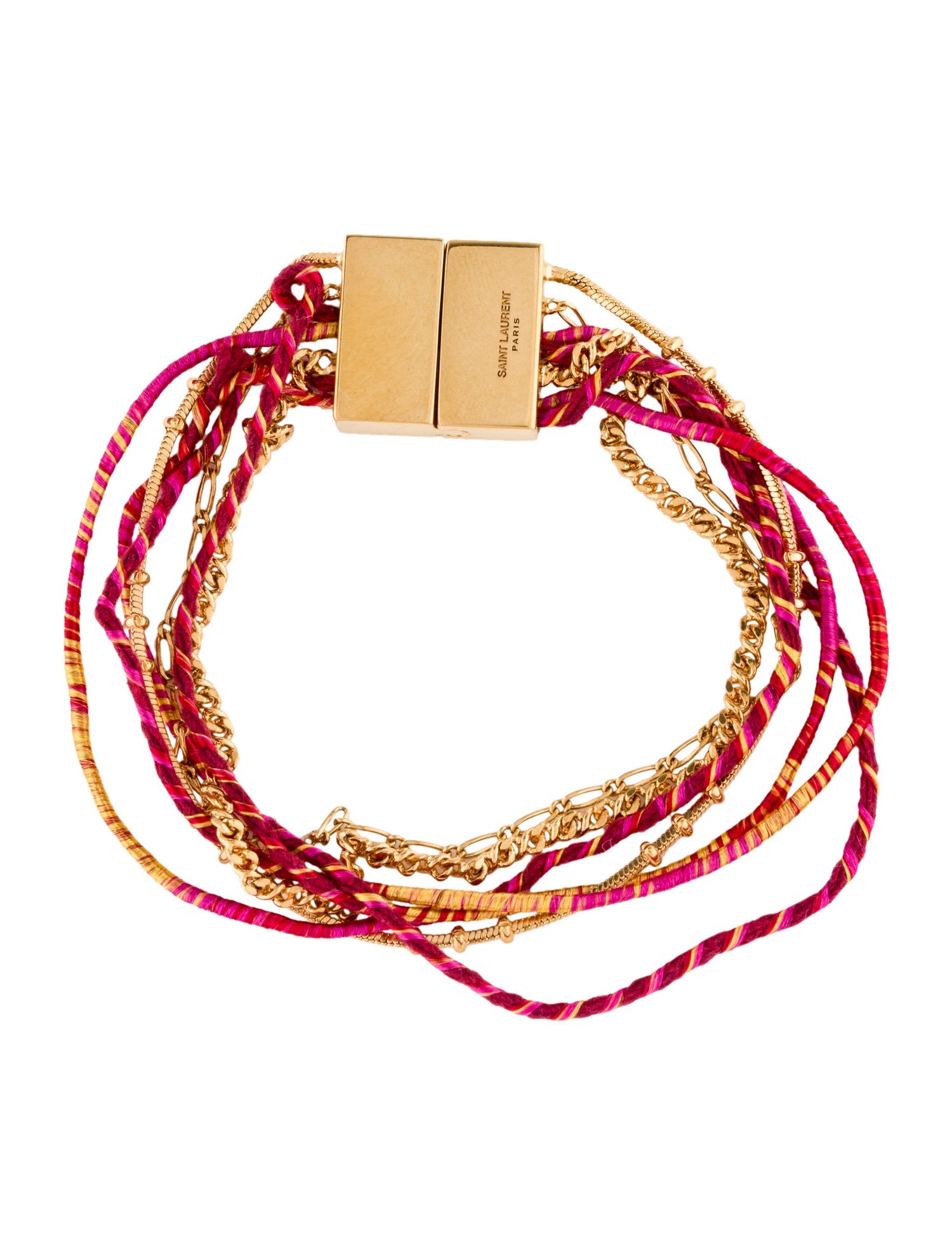 Tiffany & Co. Vintage 18K Geometric Multistrand Link Bracelet - 18K ...