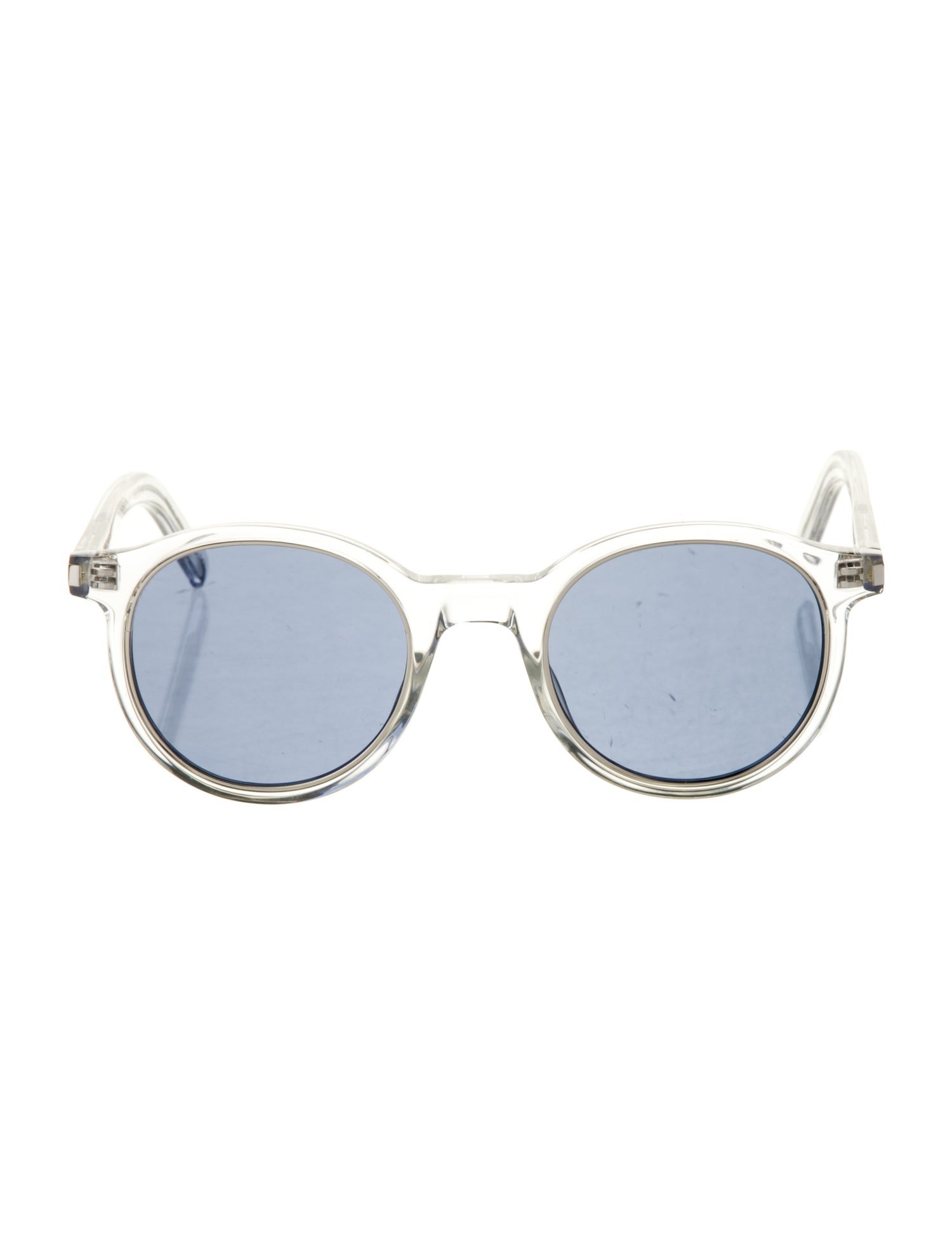 Saint Laurent Round Tinted Sunglasses - Clear Sunglasses, Accessories ...