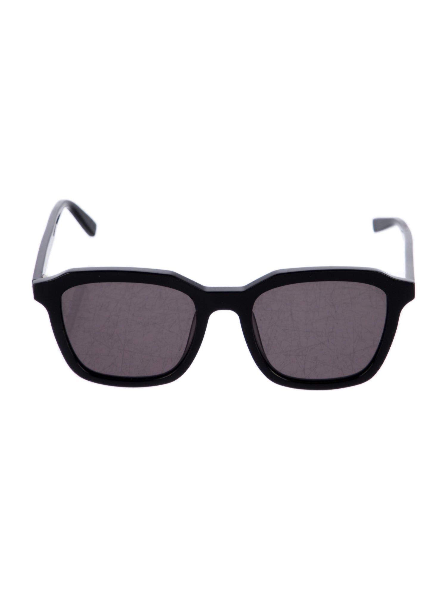Saint Laurent Square Tinted Sunglasses Black Sunglasses Accessories Snt363616 The Realreal
