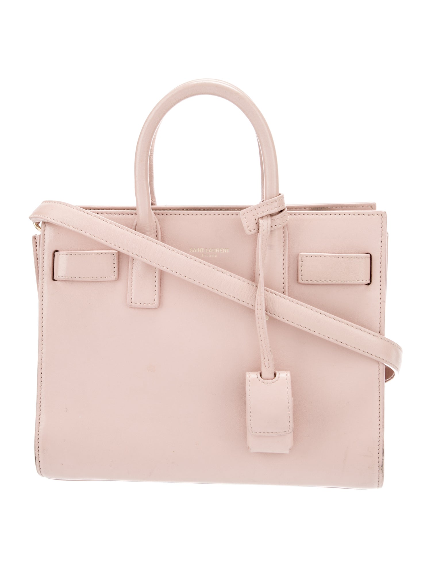 Saint Laurent Leather Sac De Jour - Neutrals Handle Bags, Handbags ...