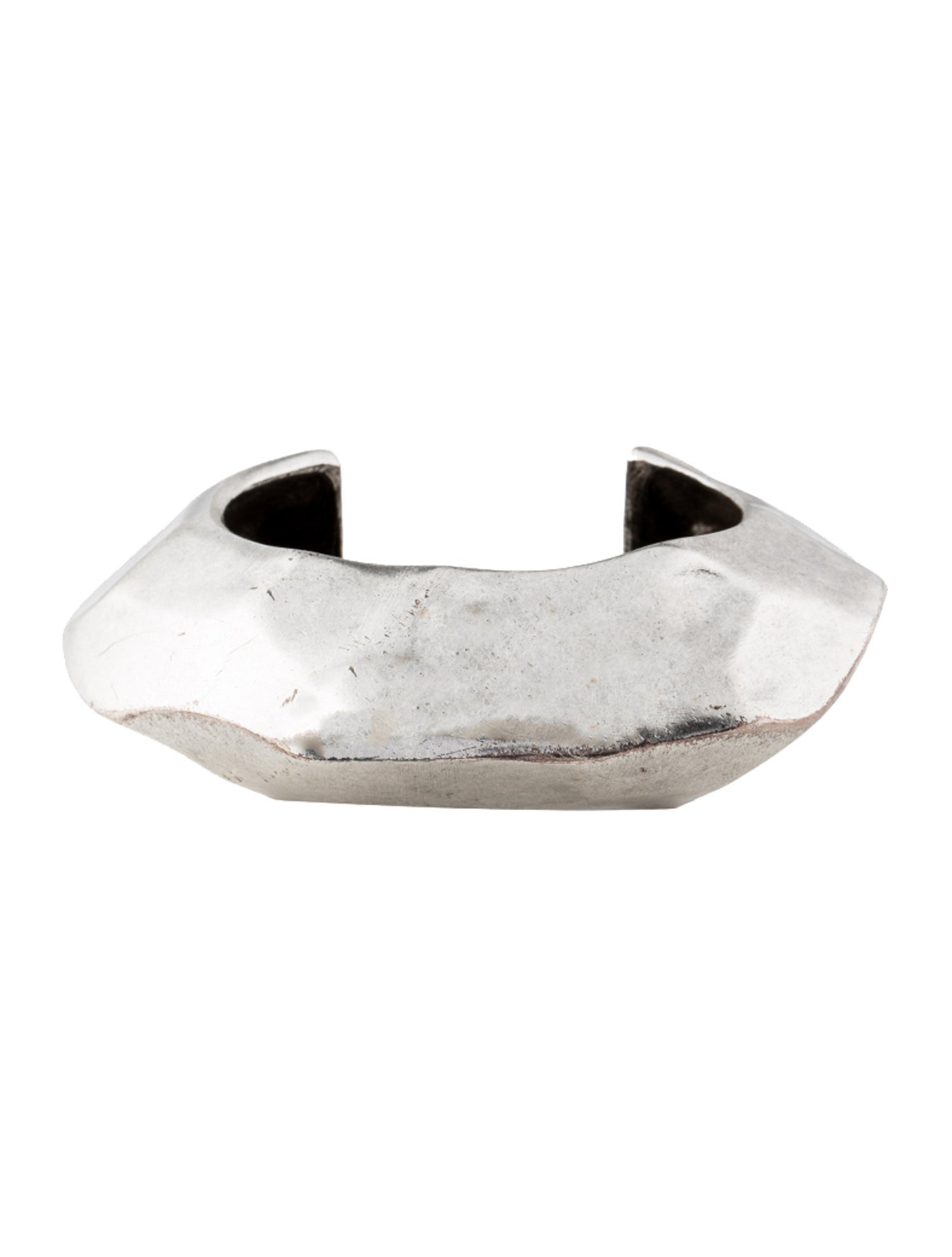 Saint Laurent Saint Laurent Sculpted Cuff Bracelet - Brass Cuff ...