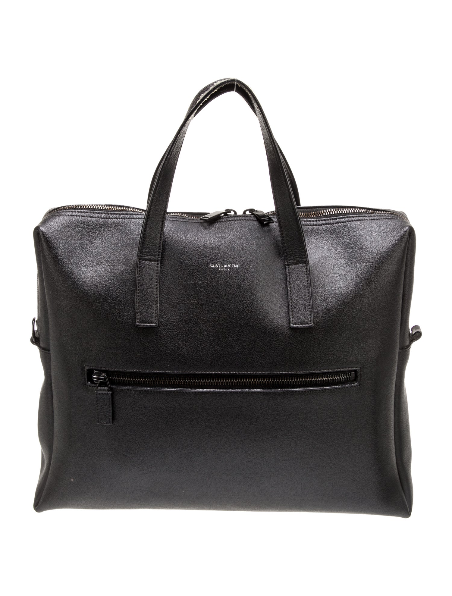 Saint Laurent Leather Sac De Jour - Black Briefcases, Bags - SNT373881 ...